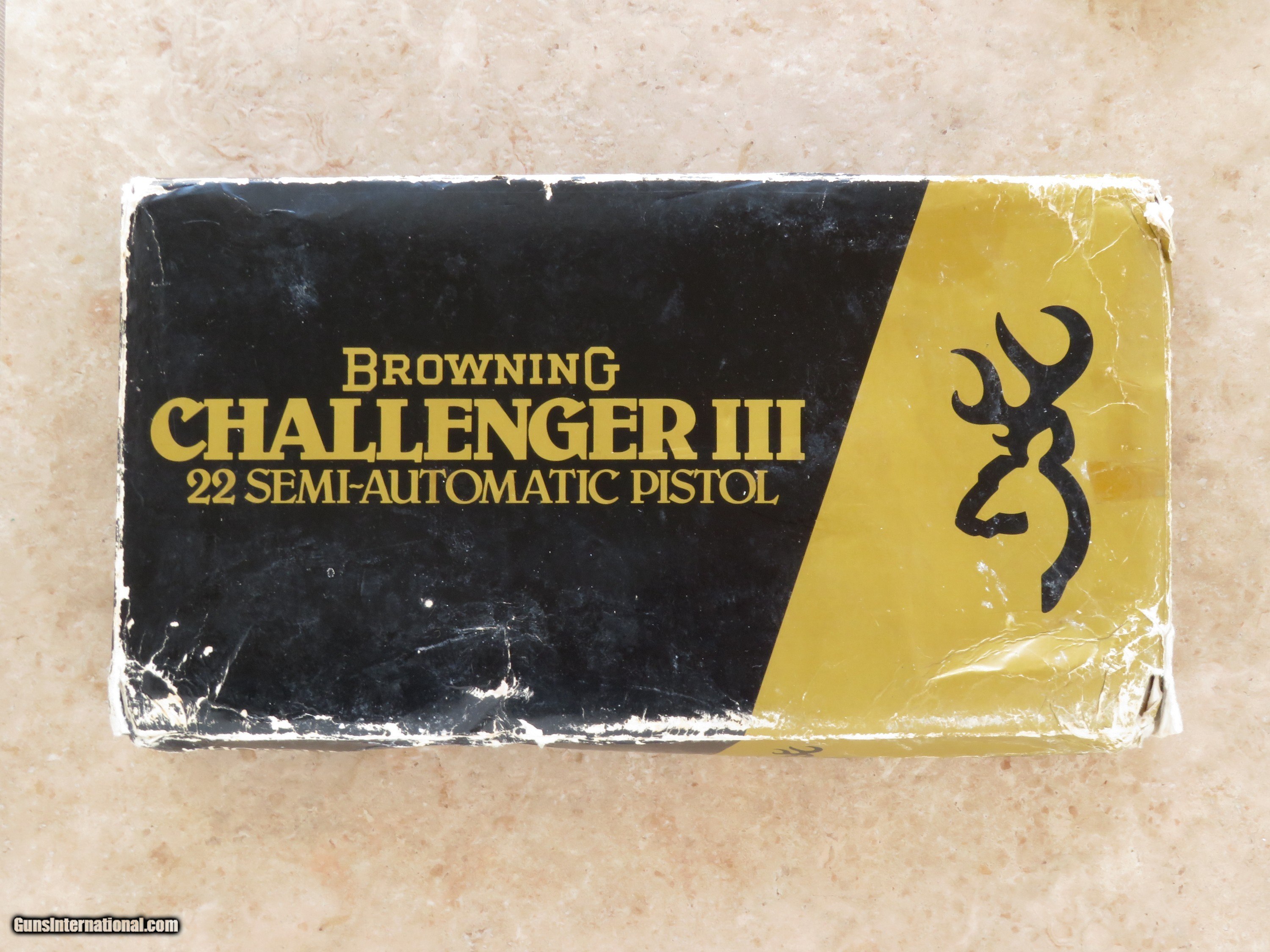 ** SOLD ** Browning Challenger III, Cal. .22LR, 1983 Vintage