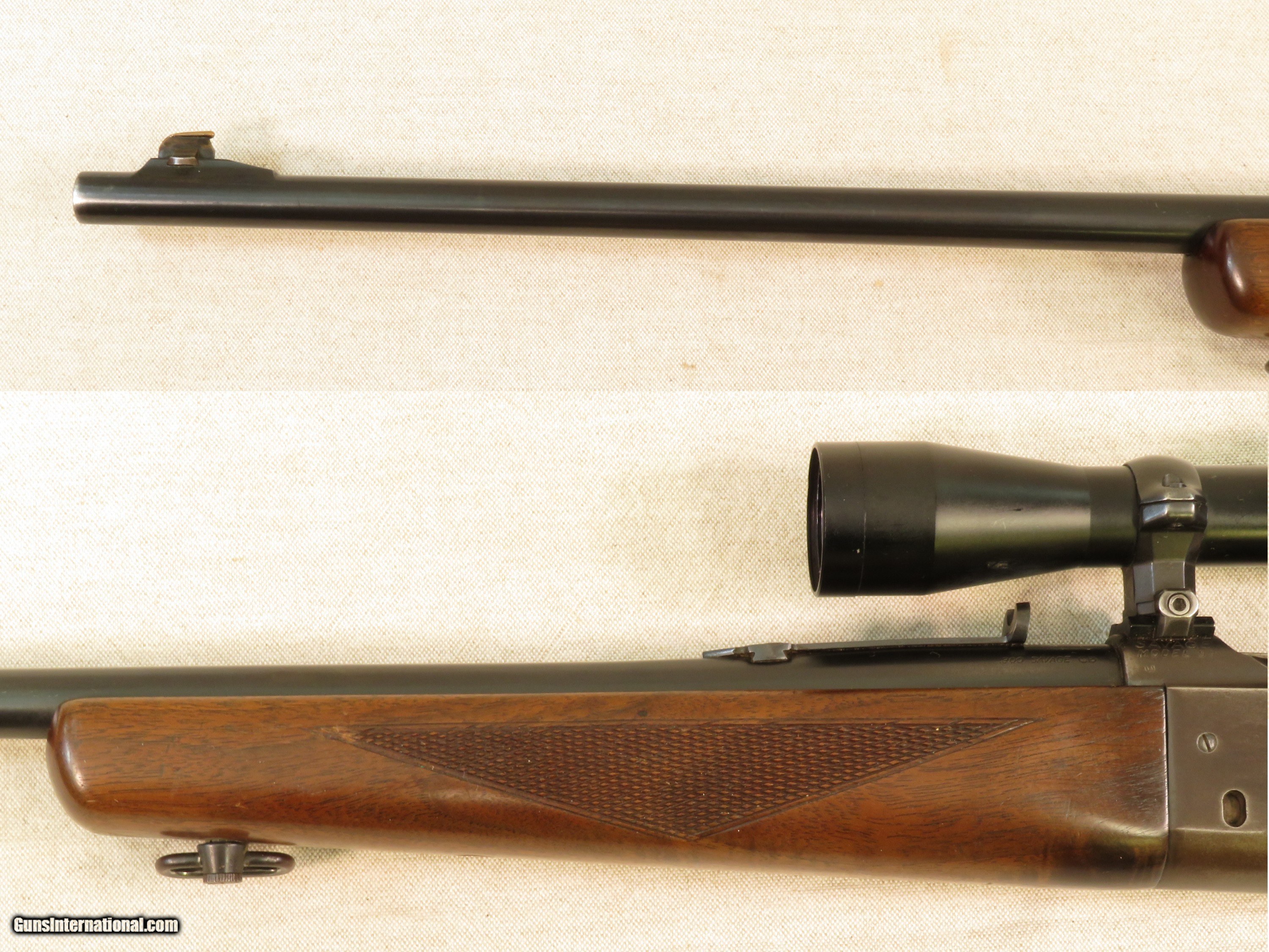 ** SOLD ** Savage Model 99R Post-War with Bushnell Scope, Cal. .300 ...