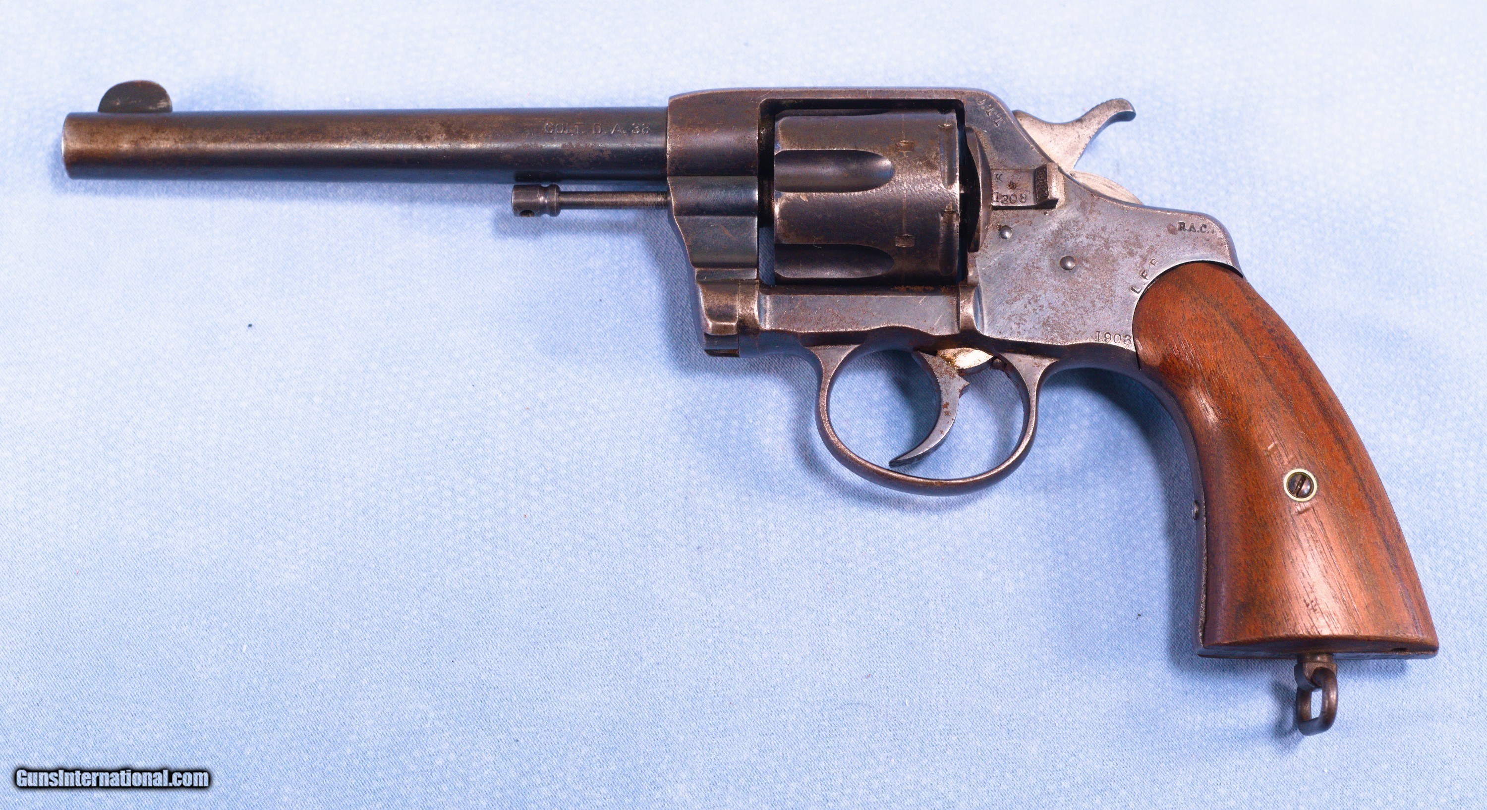 ** SOLD ** Colt New Army Model 1903 Service Revolver in .38 Long Colt ...