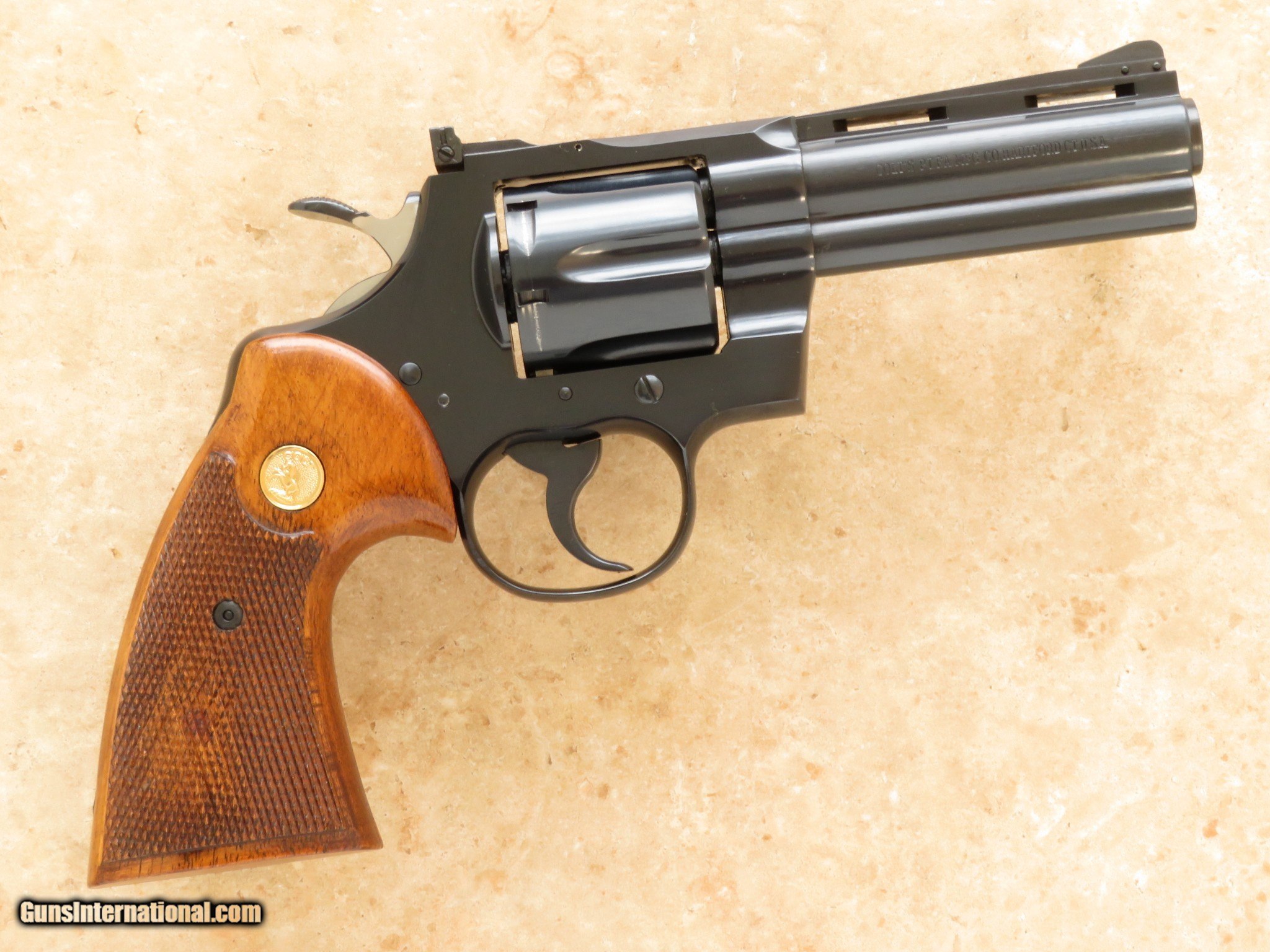 ***SOLD***Colt Python, Vintage 1968, Cal. .357 Magnum, 4 Inch Barrel ...