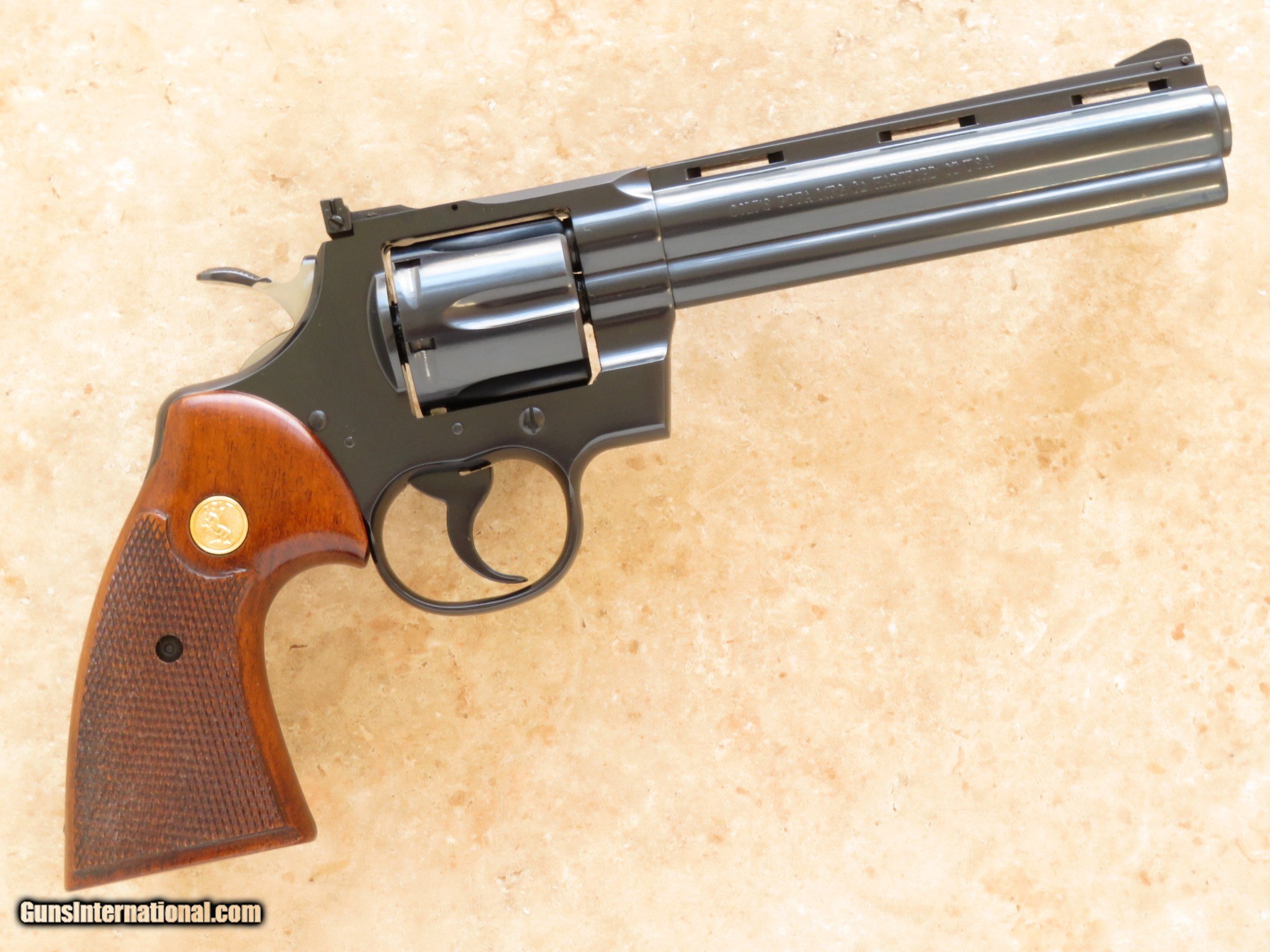 ***SOLD***Colt Python, Vintage 1969, Cal. .357 Magnum, 6 Inch Barrel ...