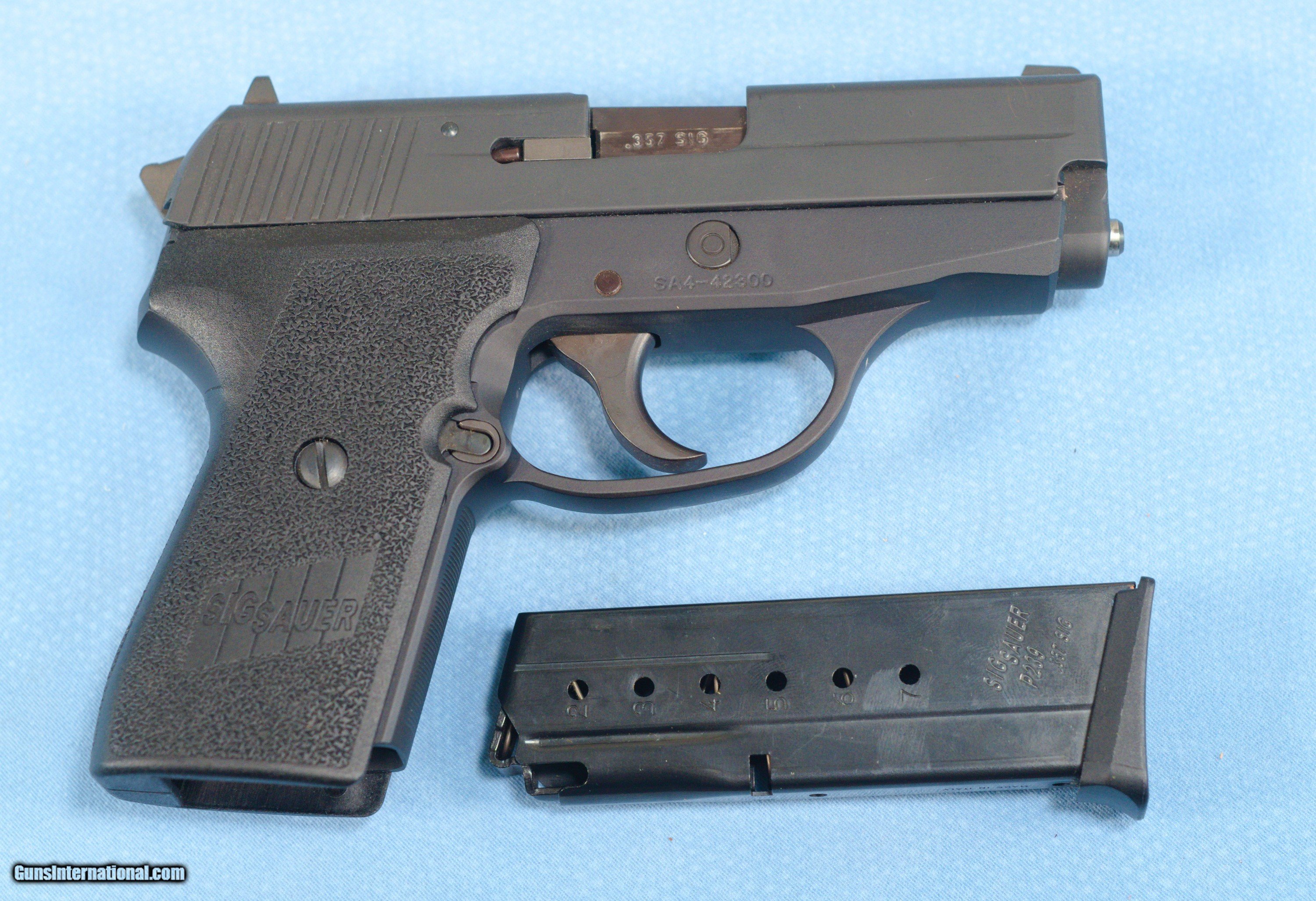 **SOLD** Sig Sauer P239 Semi Auto Pistol in .357 Sig Caliber **Compact ...