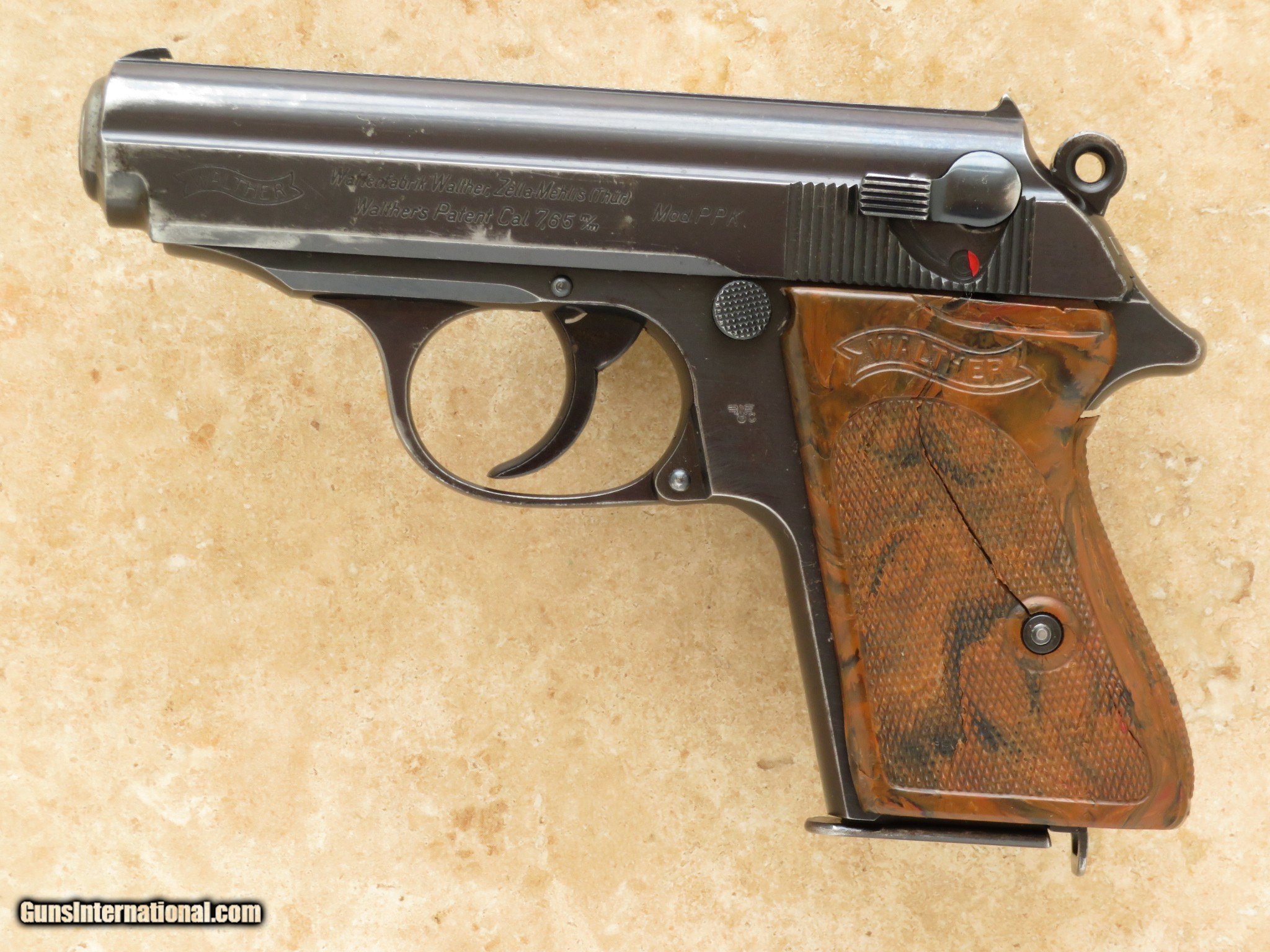 ** SOLD ** Walther PPK, WWII, Nazi Eagle Police, Cal. .32 ACP (7.65 mm ...