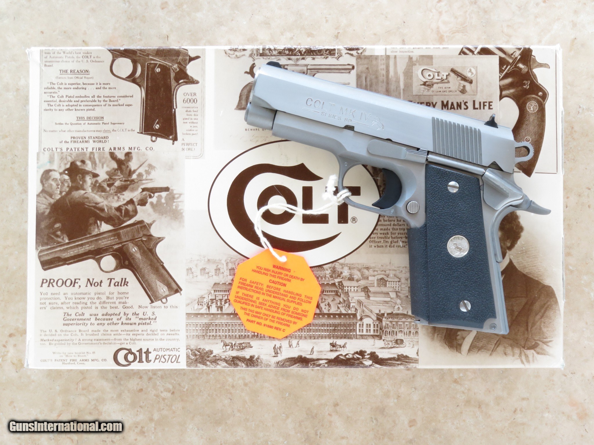 ***SOLD***Colt Officers ACP Enhanced 1911, 1994 Vintage, Cal. .45 ACP