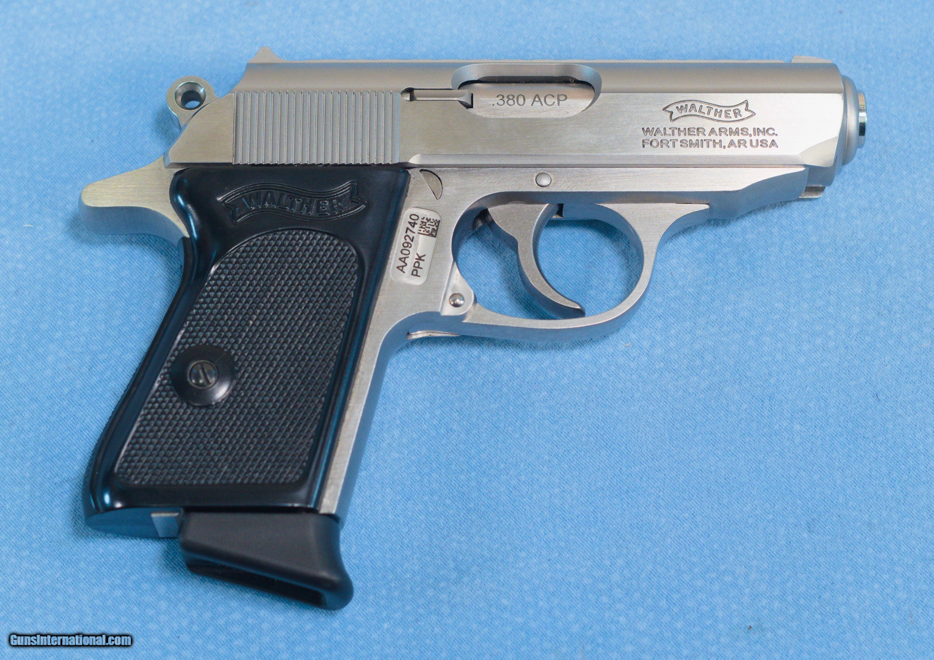 **SOLD** Walther PPK Pistol in .380 ACP Caliber **LNIB - Box and Case ...