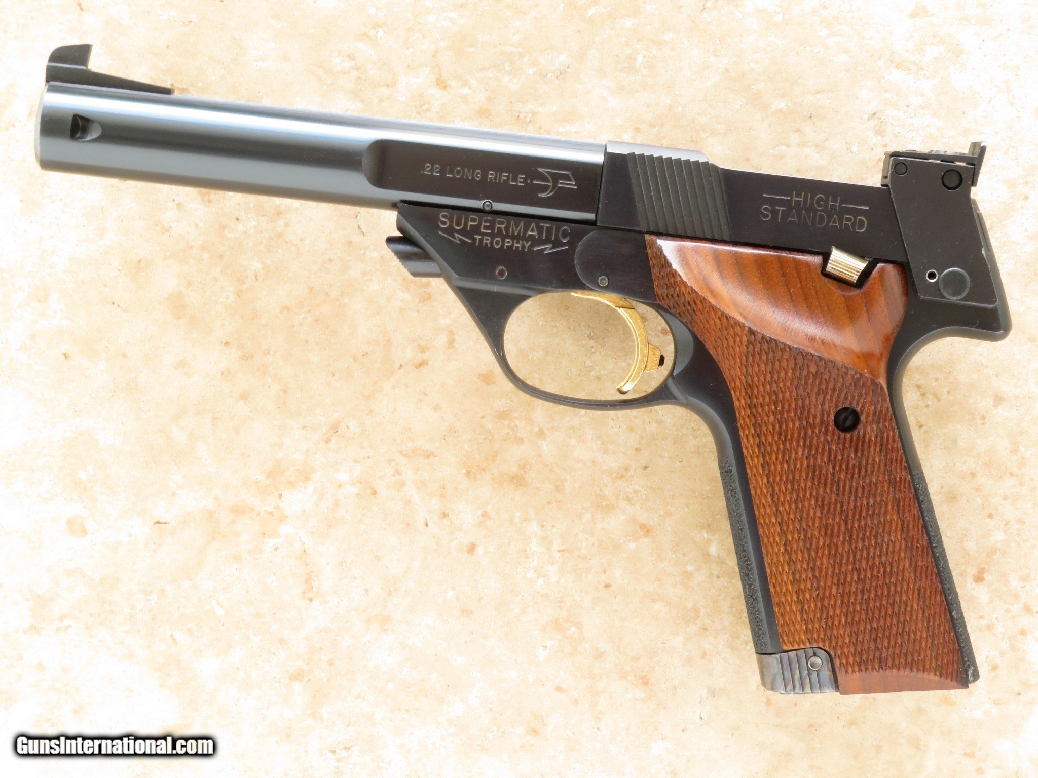 High Standard Supermatic Trophy Military, Model 106, Cal. .22 LR