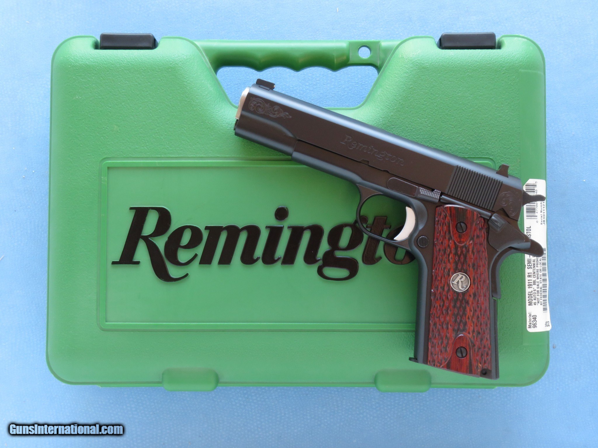 ** SOLD ** Remington Model 1911 R1 Centennial Edition (1911-2011), Cal ...