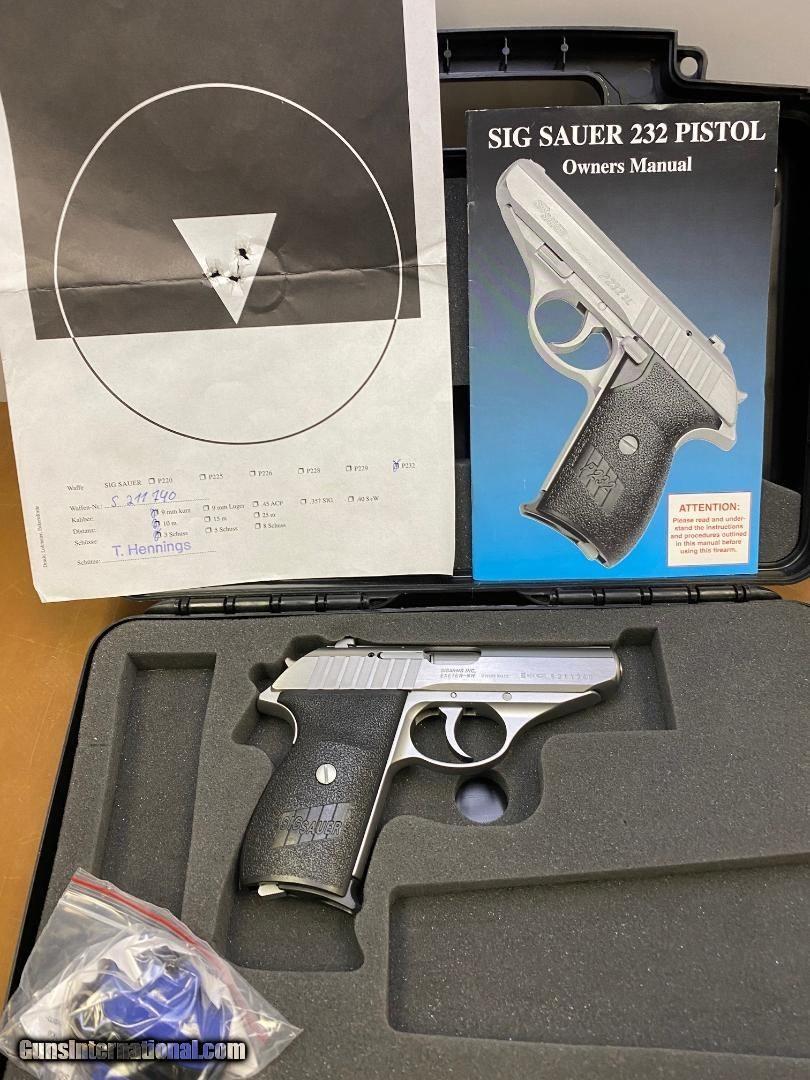 SIG 232 SL 380 acp ALL STAINLESS