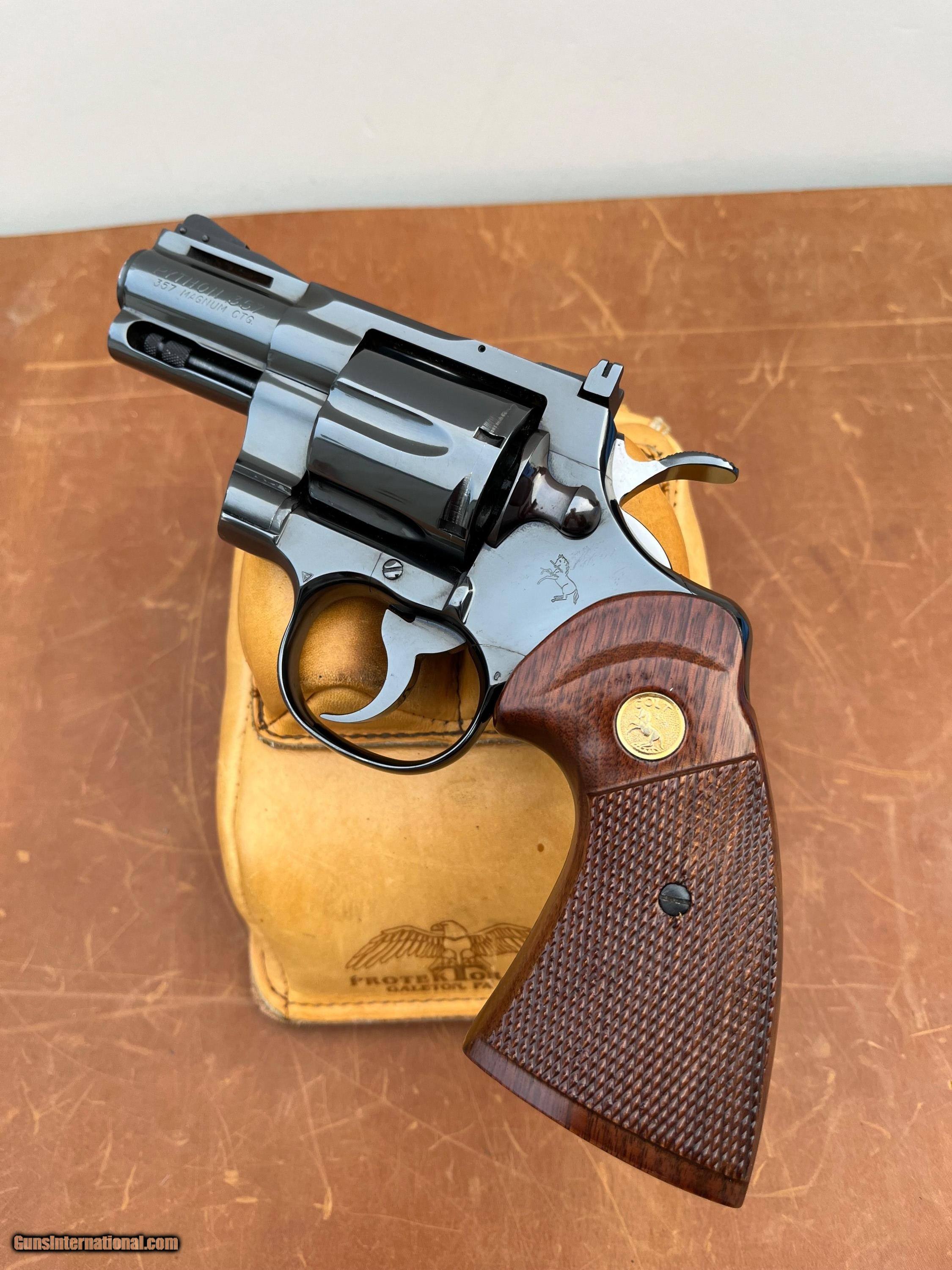 RARE 1974 2.5” COLT PYTHON for sale