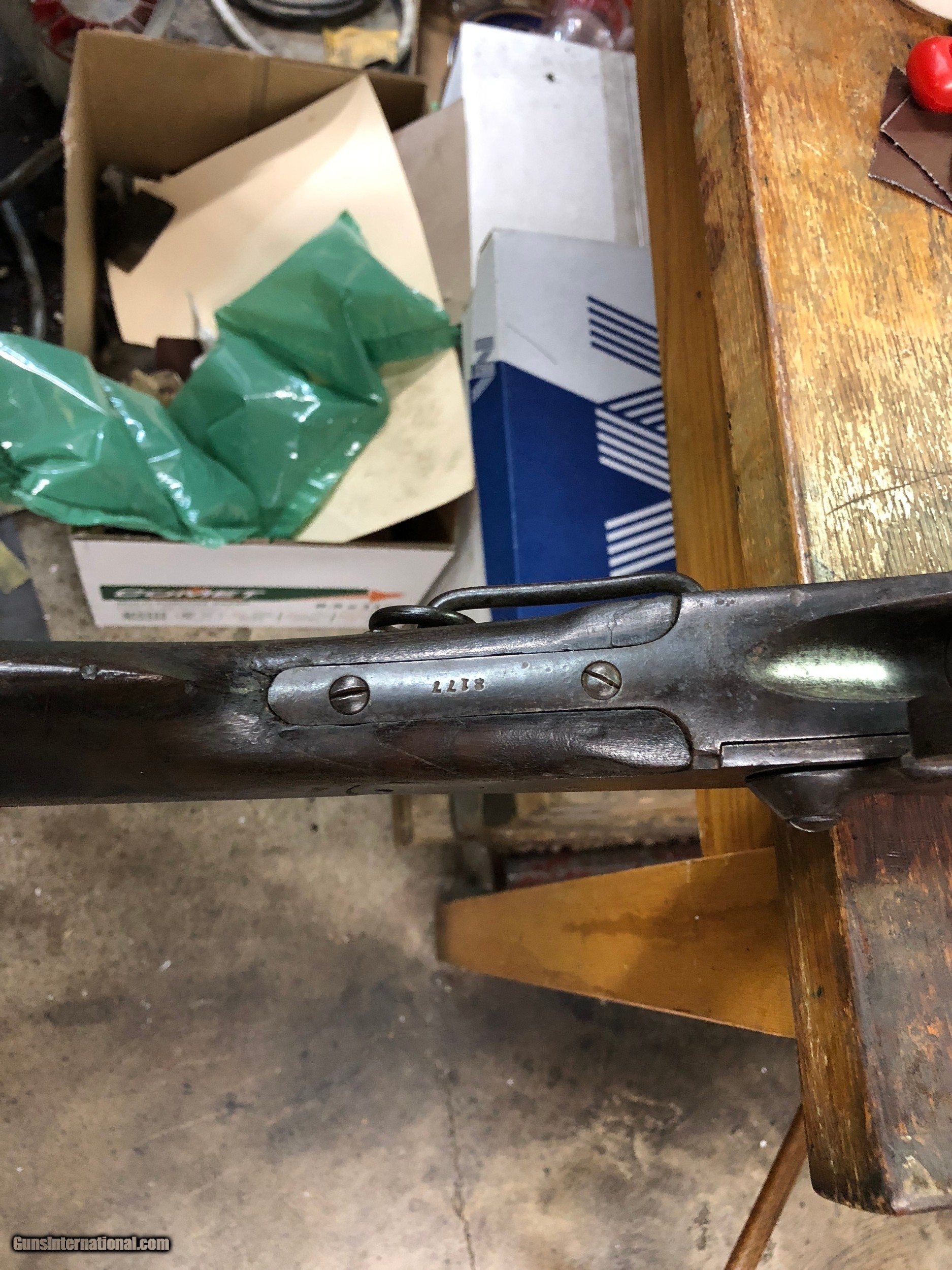 Confederate Richmond Sharps with rare patchbox 2nd Type