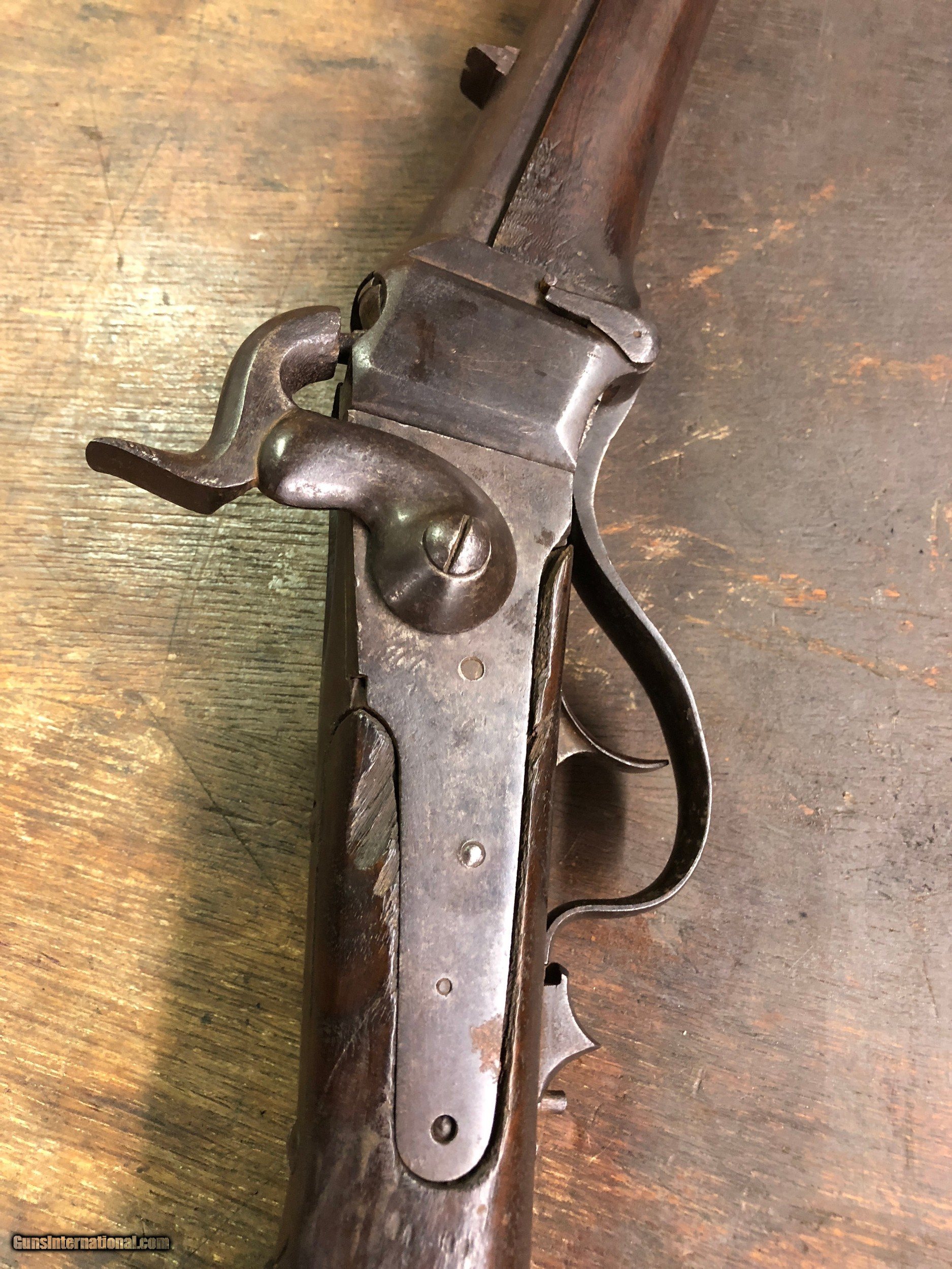 Confederate Richmond Sharps with rare patchbox 2nd Type