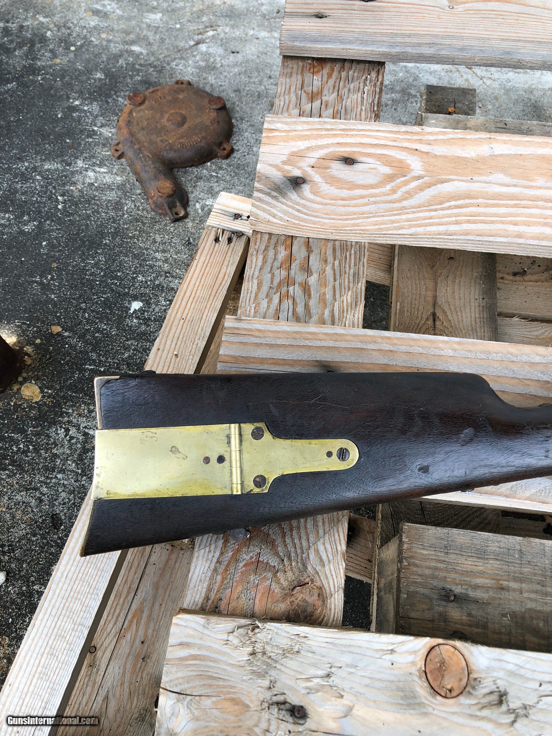 Confederate Richmond Sharps with rare patchbox 2nd Type