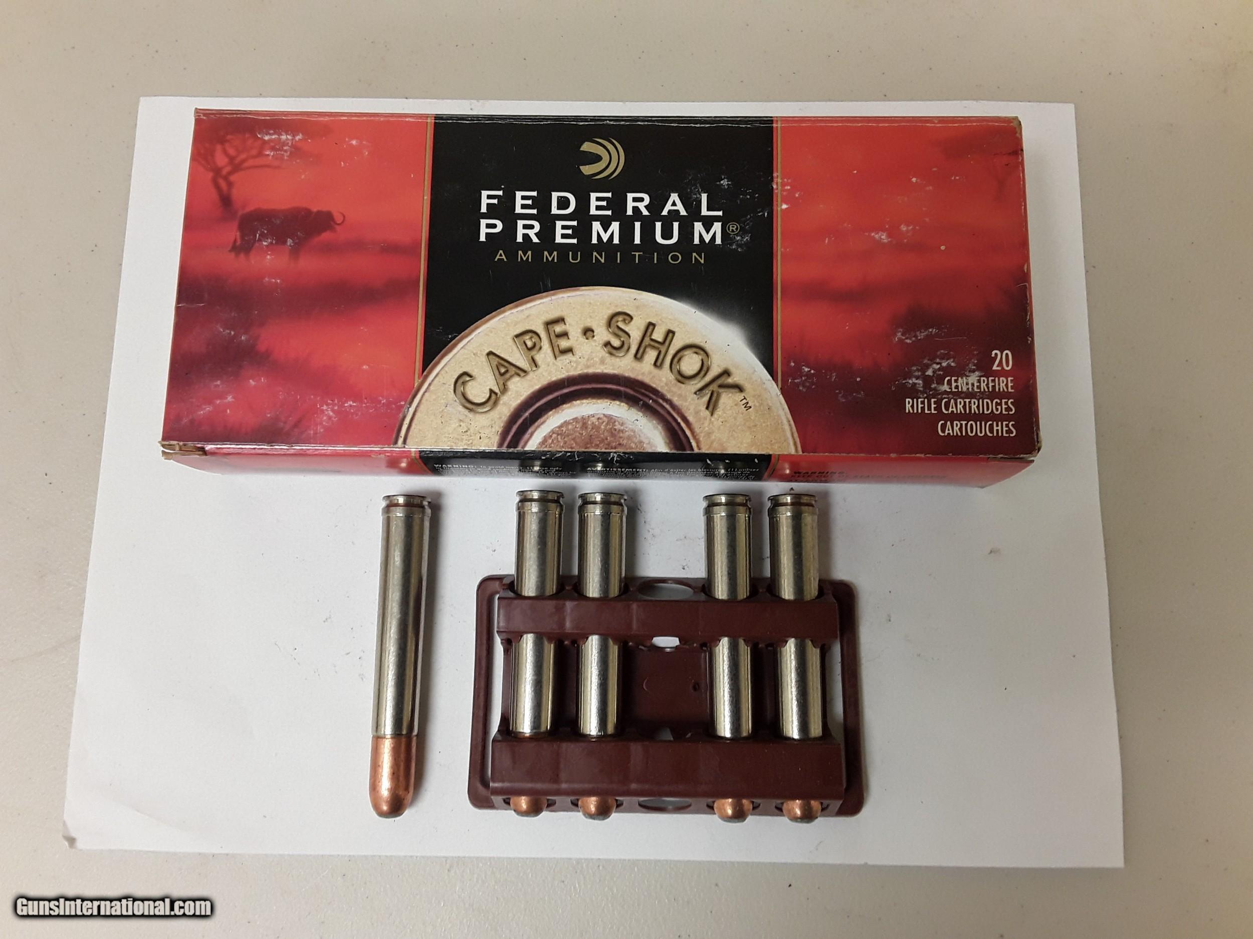 FEDERAL PREMIUM 458 WIN MAG AMMUNITION 500gr. TROPHY P458T2