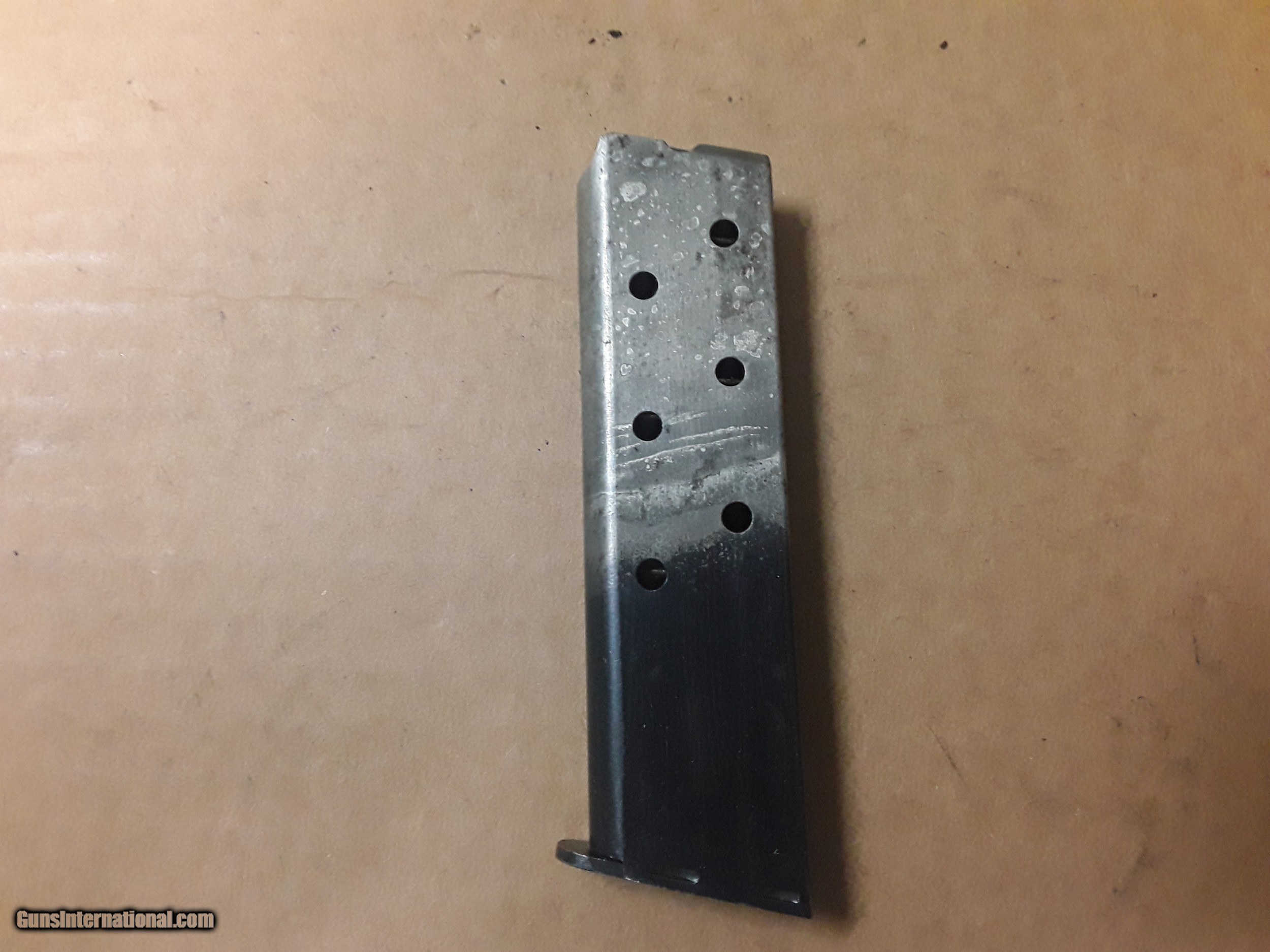 COLT 1908 MAGAZINE. 380CAL. ORIGINAL EARLY TWO-TONE COLT