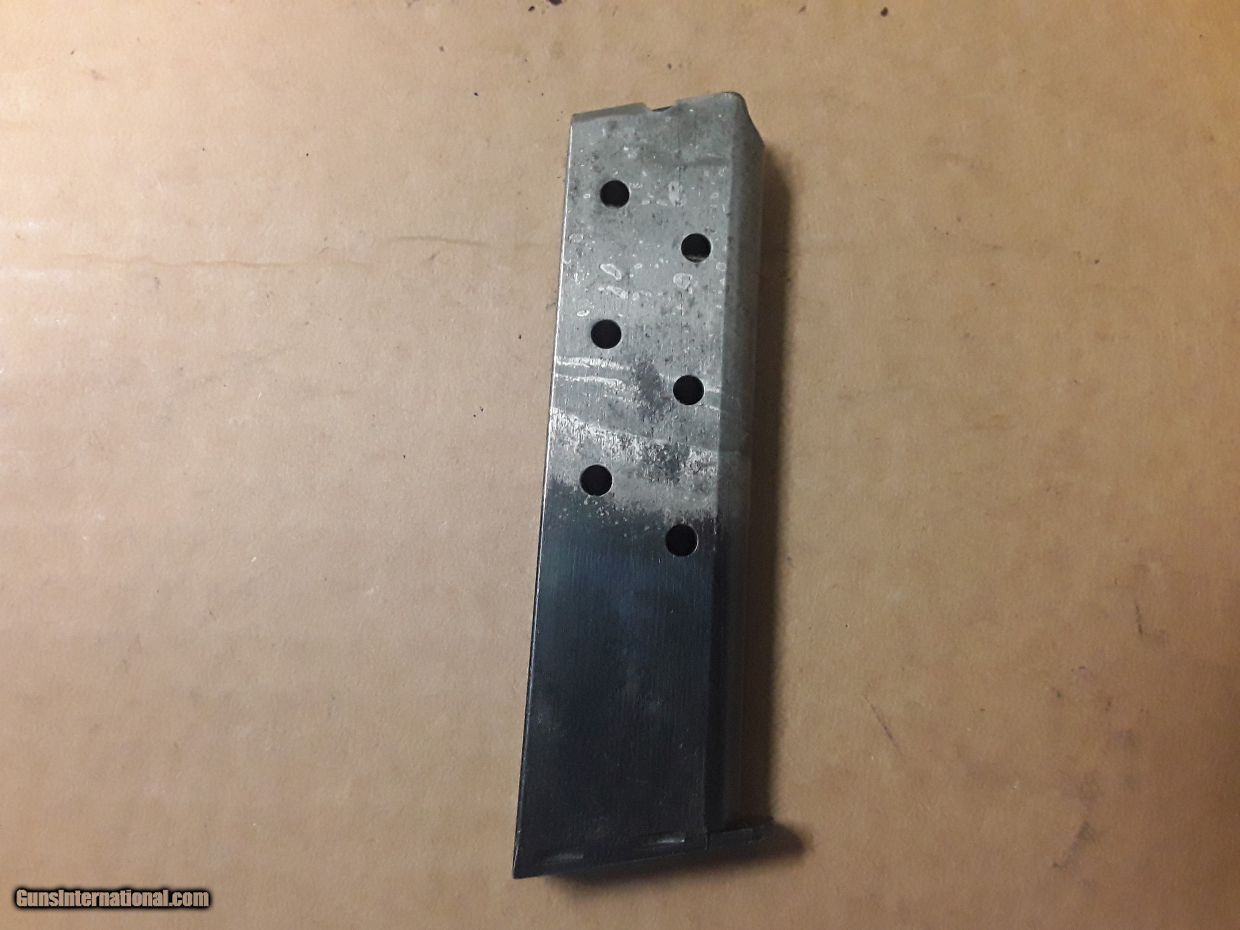 COLT 1908 MAGAZINE. 380CAL. ORIGINAL EARLY TWO-TONE COLT