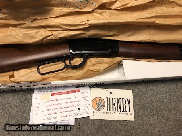 HENRY 22 MAGNUM -LEVER ACTION - 24" OCTAGON BARREL