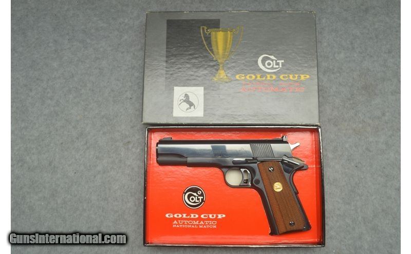 Colt ~ 1911 ~ Gold Cup National match ~ .45 ACP
