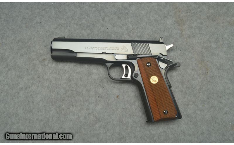 Colt ~ 1911 ~ Gold Cup National match ~ .45 ACP