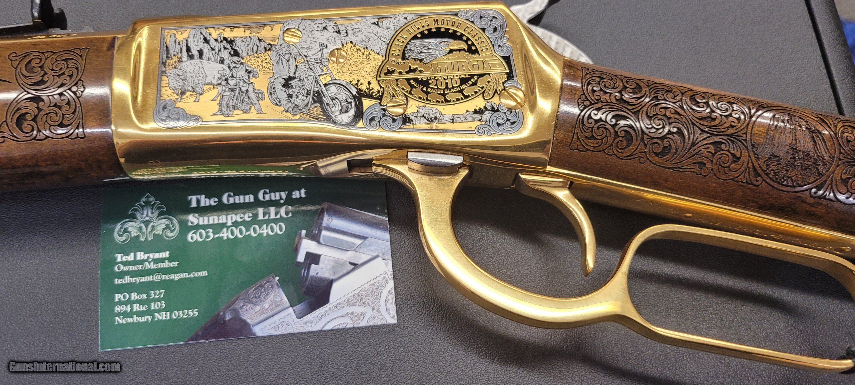 Unfired Rare 2010 STURGIS BLACK HILLS MOTOR CLASSIC COMMEMORATIVE RIFLE ...