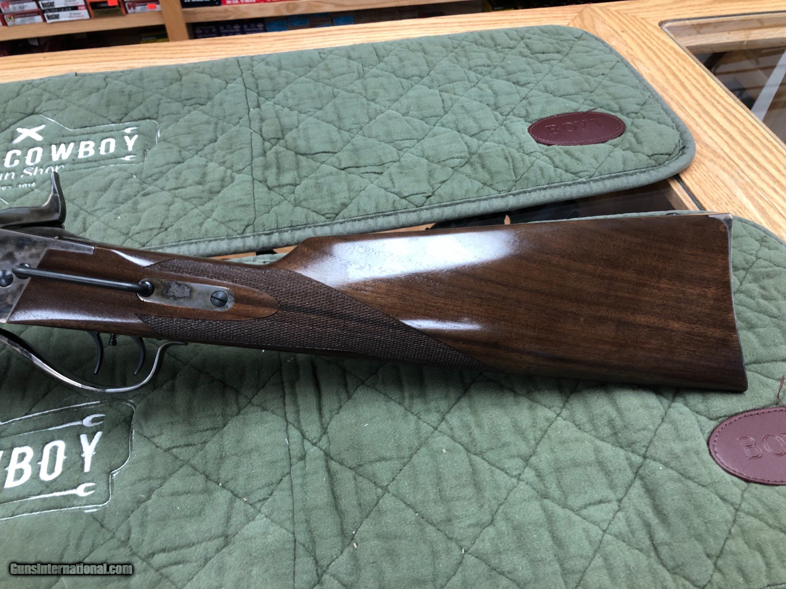 Davide Pedersoli & C.1874 Sharps " Q" Rifle 34'' Heavy Octagon Barrel ...