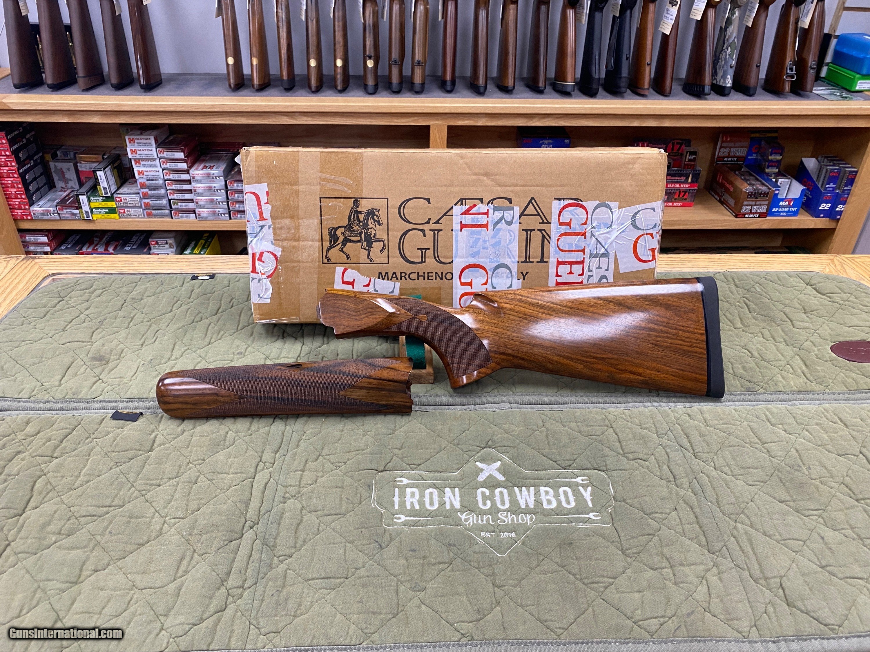Caesar Guerini Sporting Take Off Wood Set Stock & Fore-end