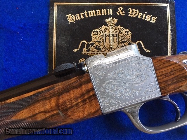 Hartmann and Weiss Hamburg London Hagn Fallingblock Rifle as new