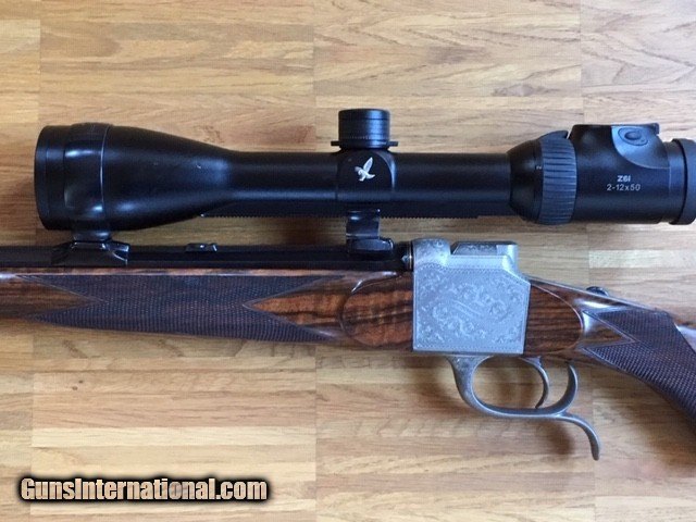 Hartmann and Weiss Hamburg London Hagn Fallingblock Rifle as new