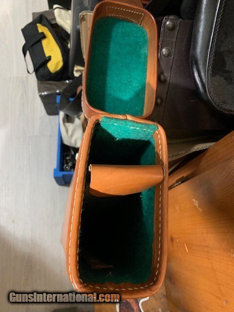 Small Take Down Leather Gun case for sale