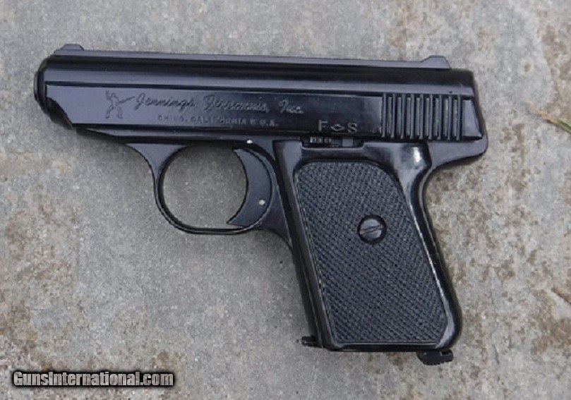 JENNINGS MODEL J-22 - .22 CAL. SEMI AUTO PISTOL.