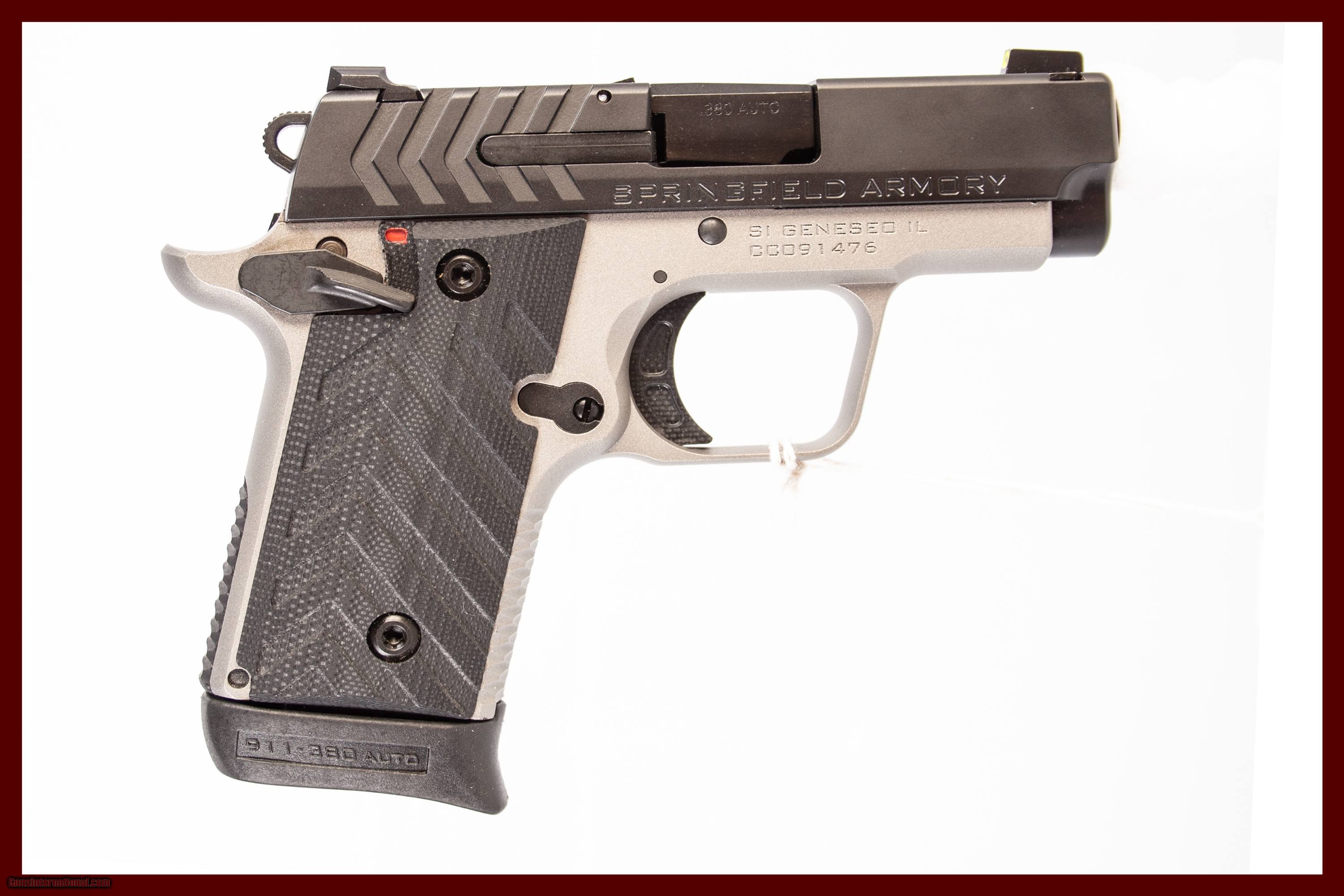 SPRINGFIELD ARMORY 911 380 ACP NEW GUN INV 214571