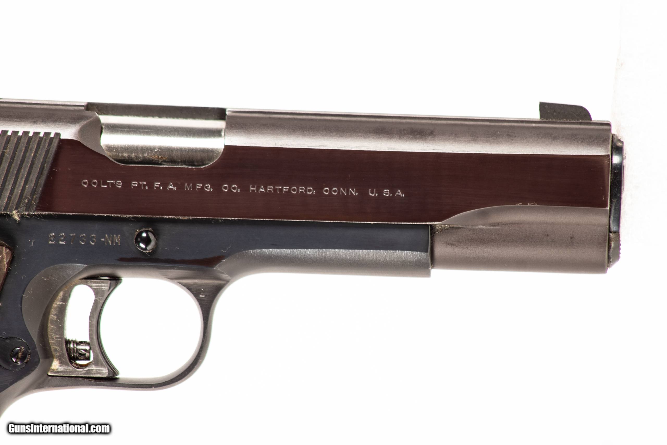 COLT GOLD CUP NATIONAL MATCH 45 ACP