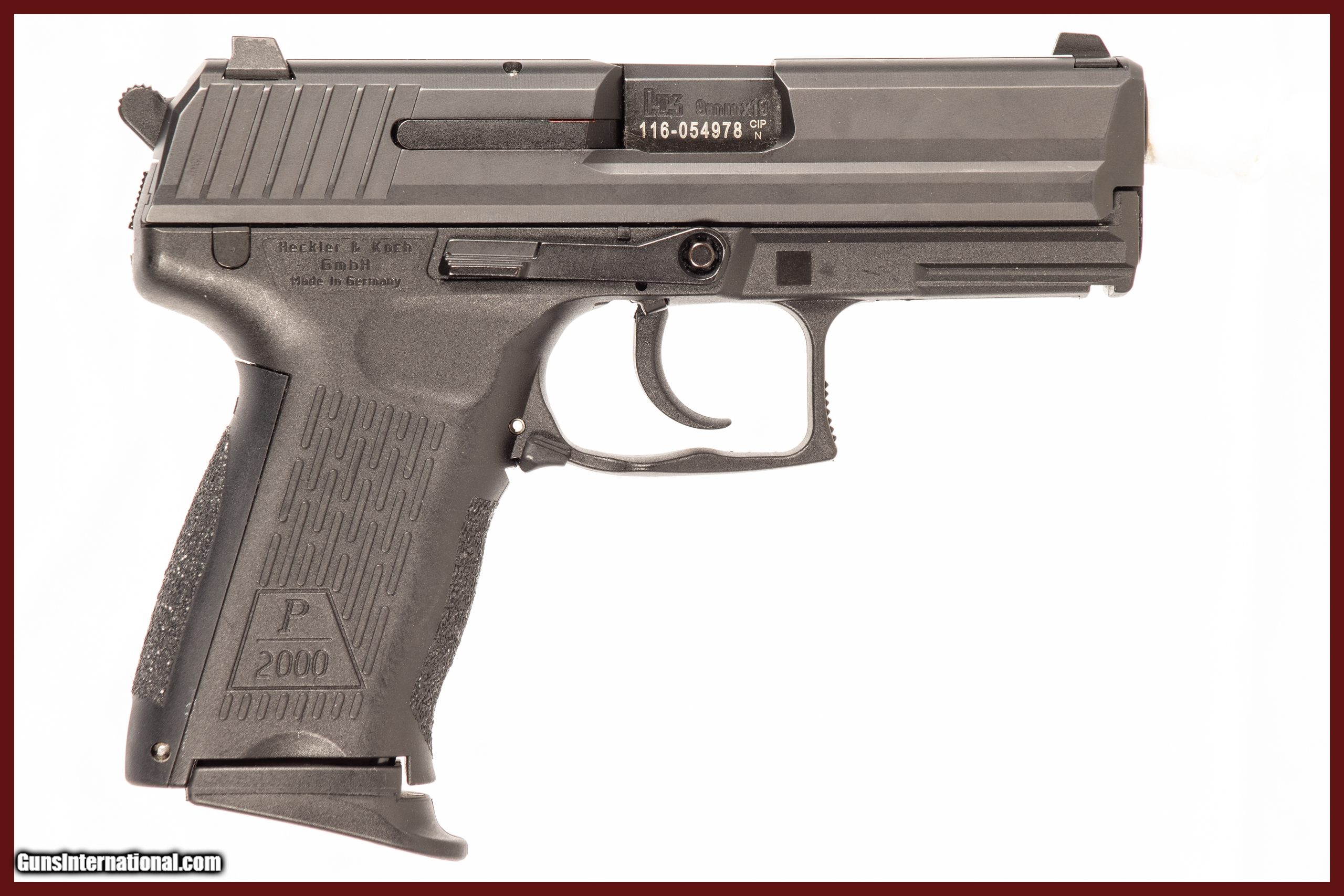 H&K P2000 9 MM