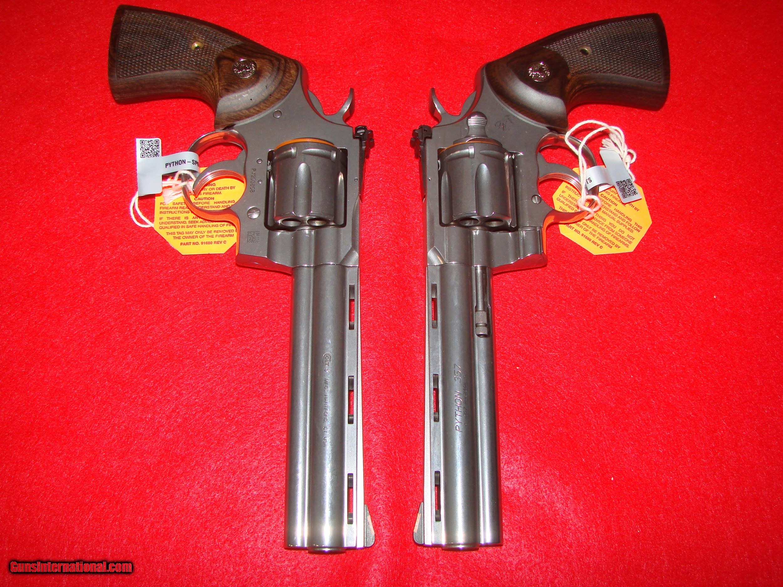 Colt Python 6" Consecutive Set