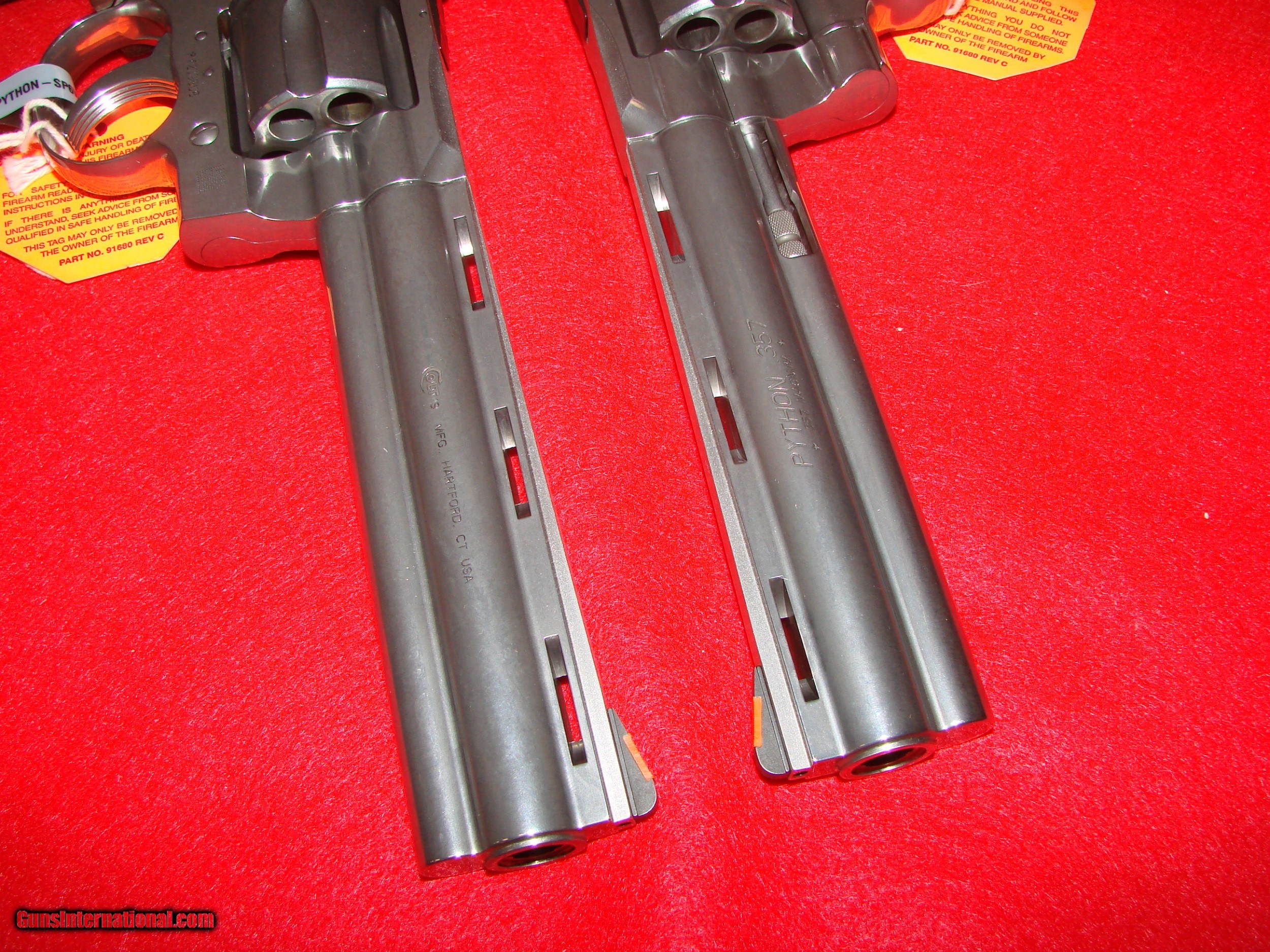 Colt Python 6" Consecutive Set