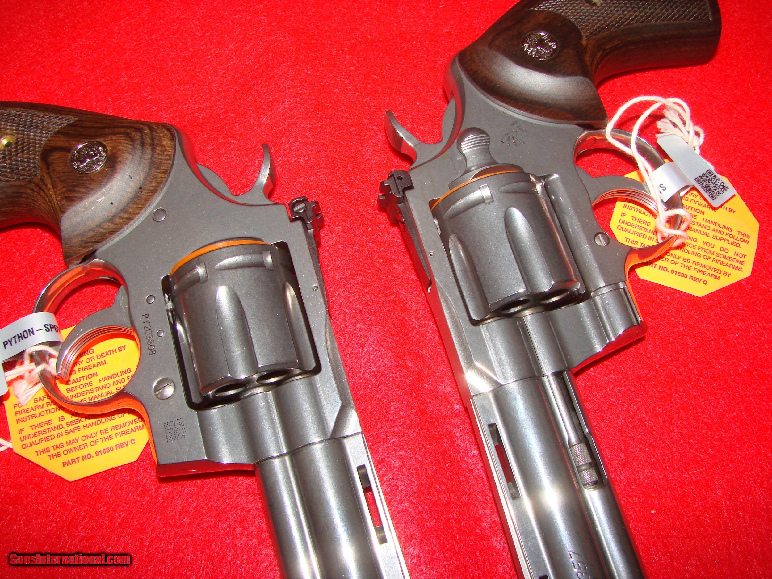 Colt Python 6" Consecutive Set