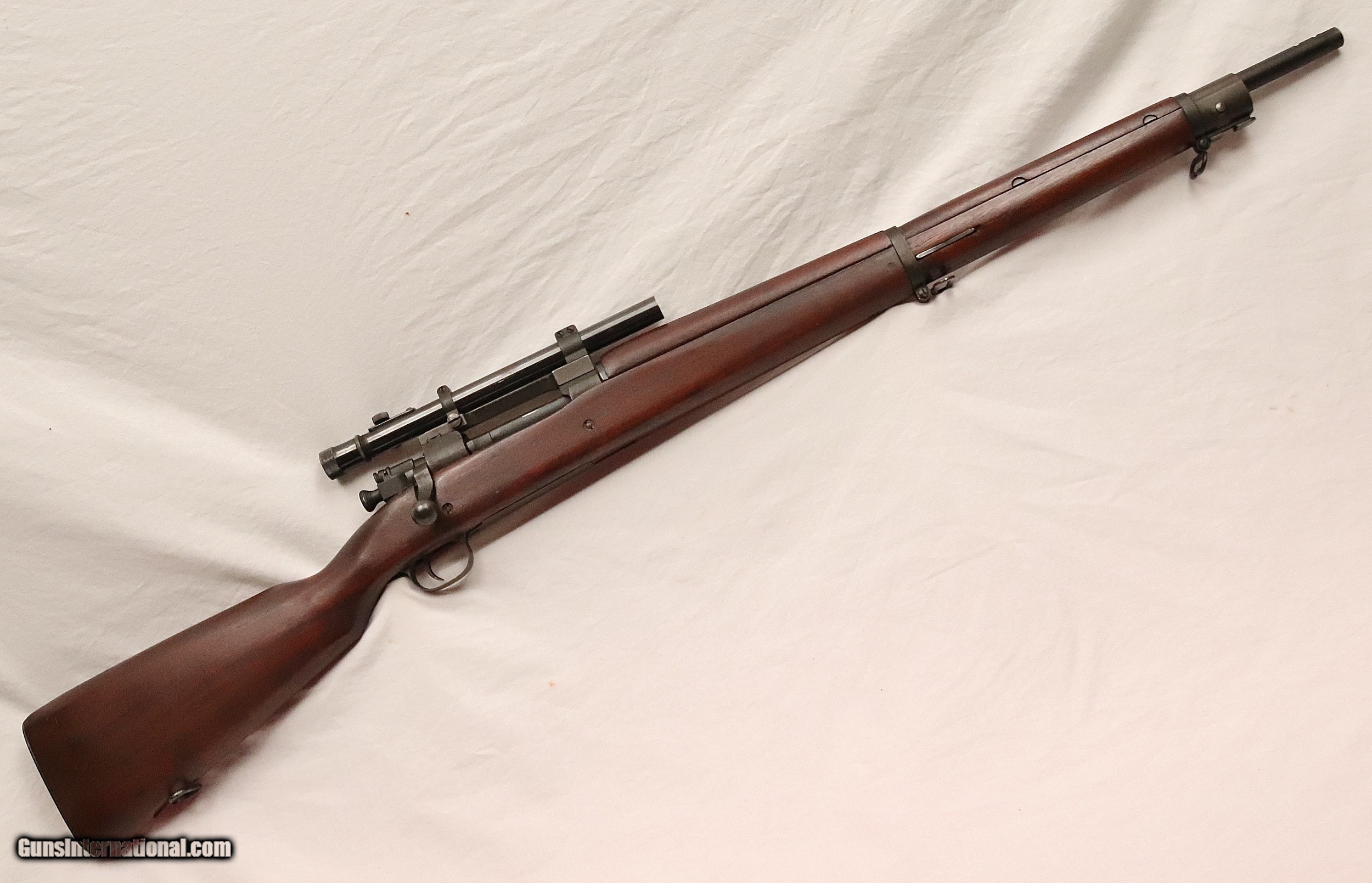 Remington M1903 A4 Sniper Rifle, Early Scant Stock, Correct, SN:3408820