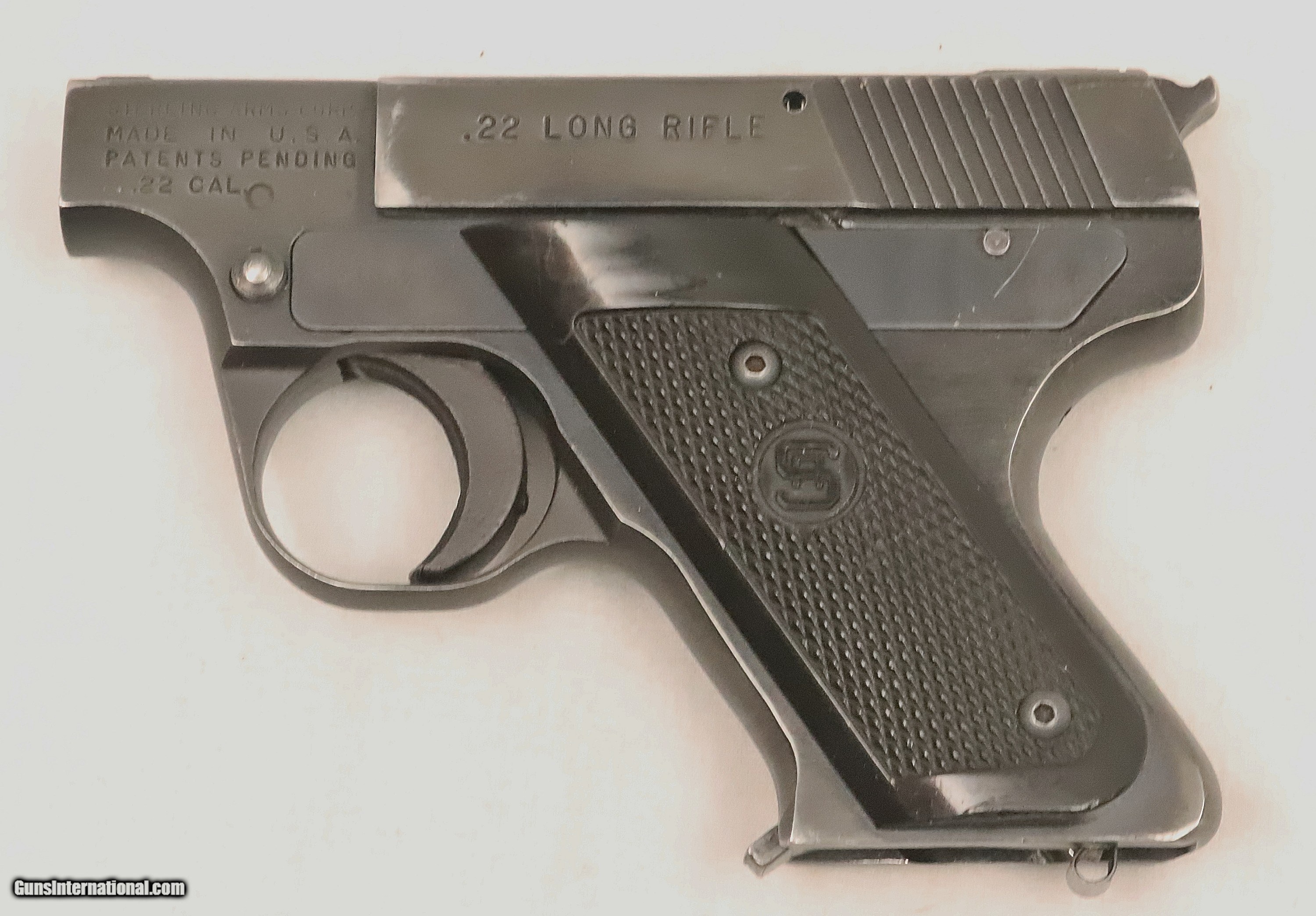 STERLING Arms Corp, Model PPL, RARE, .22 LR x 1 1/2”, c.1970 for sale