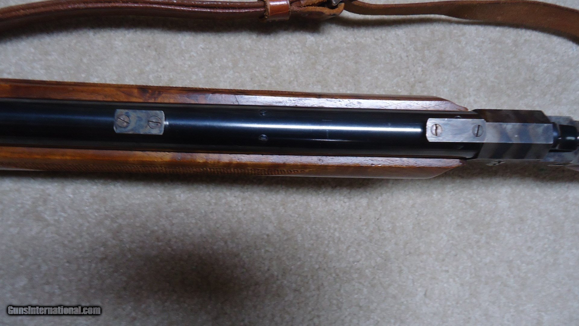 CUSTOM BUILT .22 LONG RIFLE SINGLE SHOT ON A BEAUTIFUL ORIGINAL CASE ...