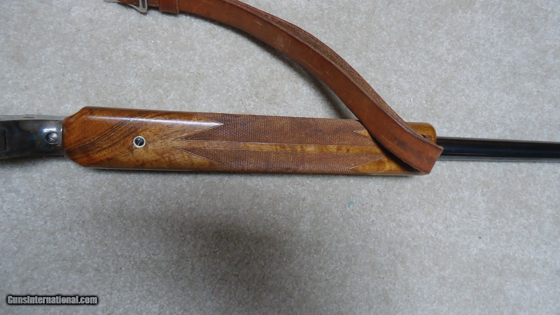 CUSTOM BUILT .22 LONG RIFLE SINGLE SHOT ON A BEAUTIFUL ORIGINAL CASE ...