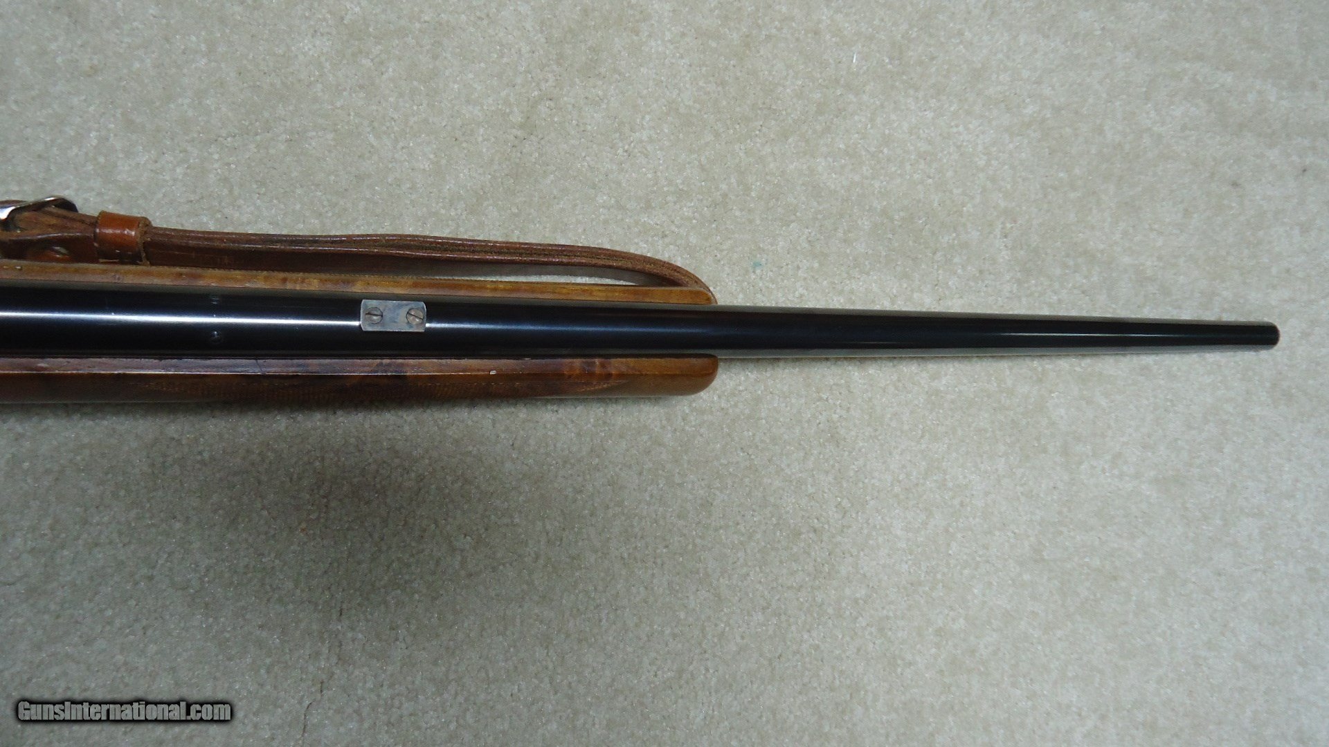 CUSTOM BUILT .22 LONG RIFLE SINGLE SHOT ON A BEAUTIFUL ORIGINAL CASE ...