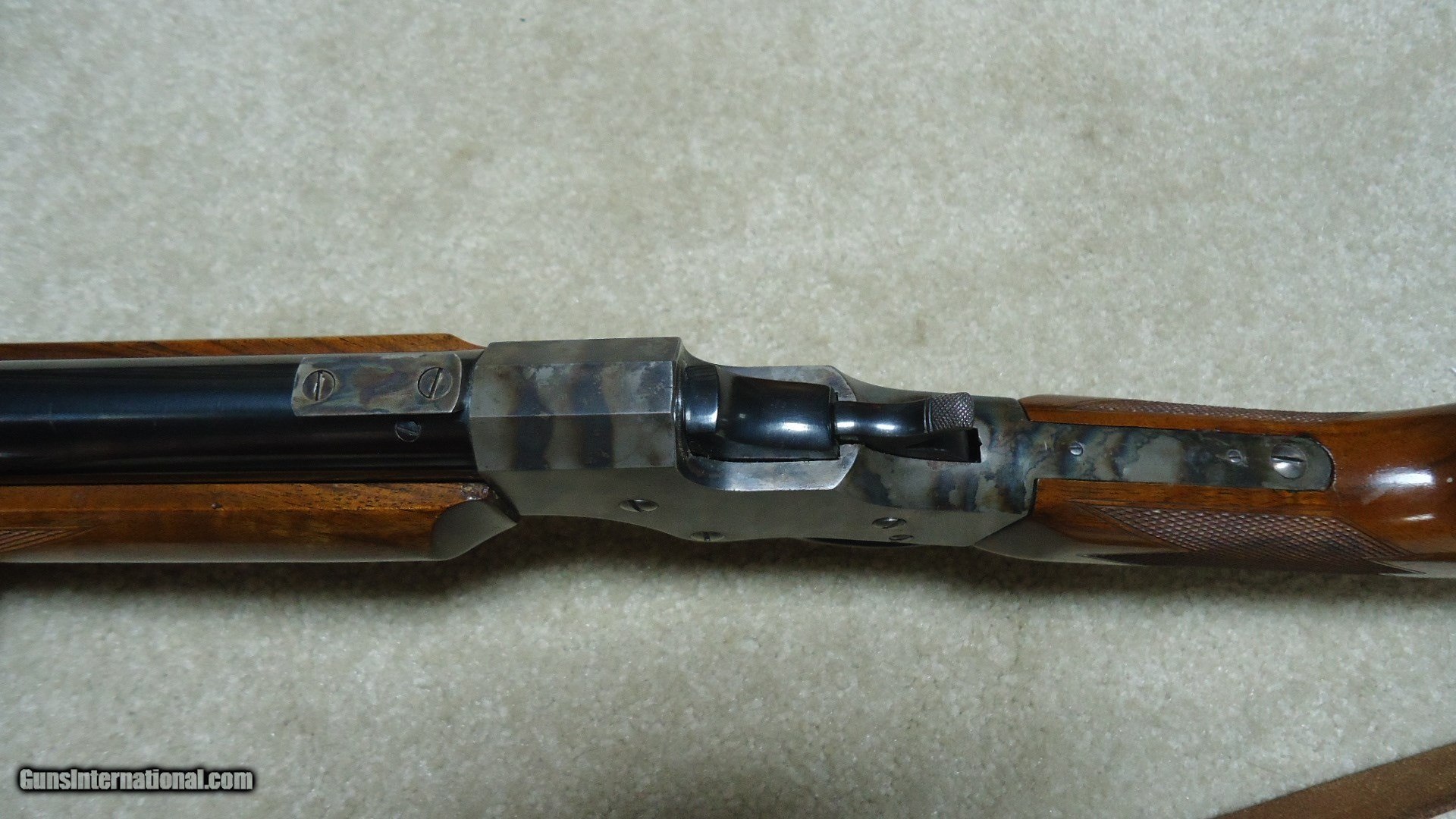 CUSTOM BUILT .22 LONG RIFLE SINGLE SHOT ON A BEAUTIFUL ORIGINAL CASE ...