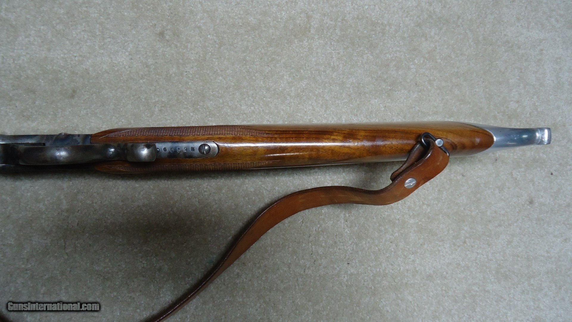 CUSTOM BUILT .22 LONG RIFLE SINGLE SHOT ON A BEAUTIFUL ORIGINAL CASE ...