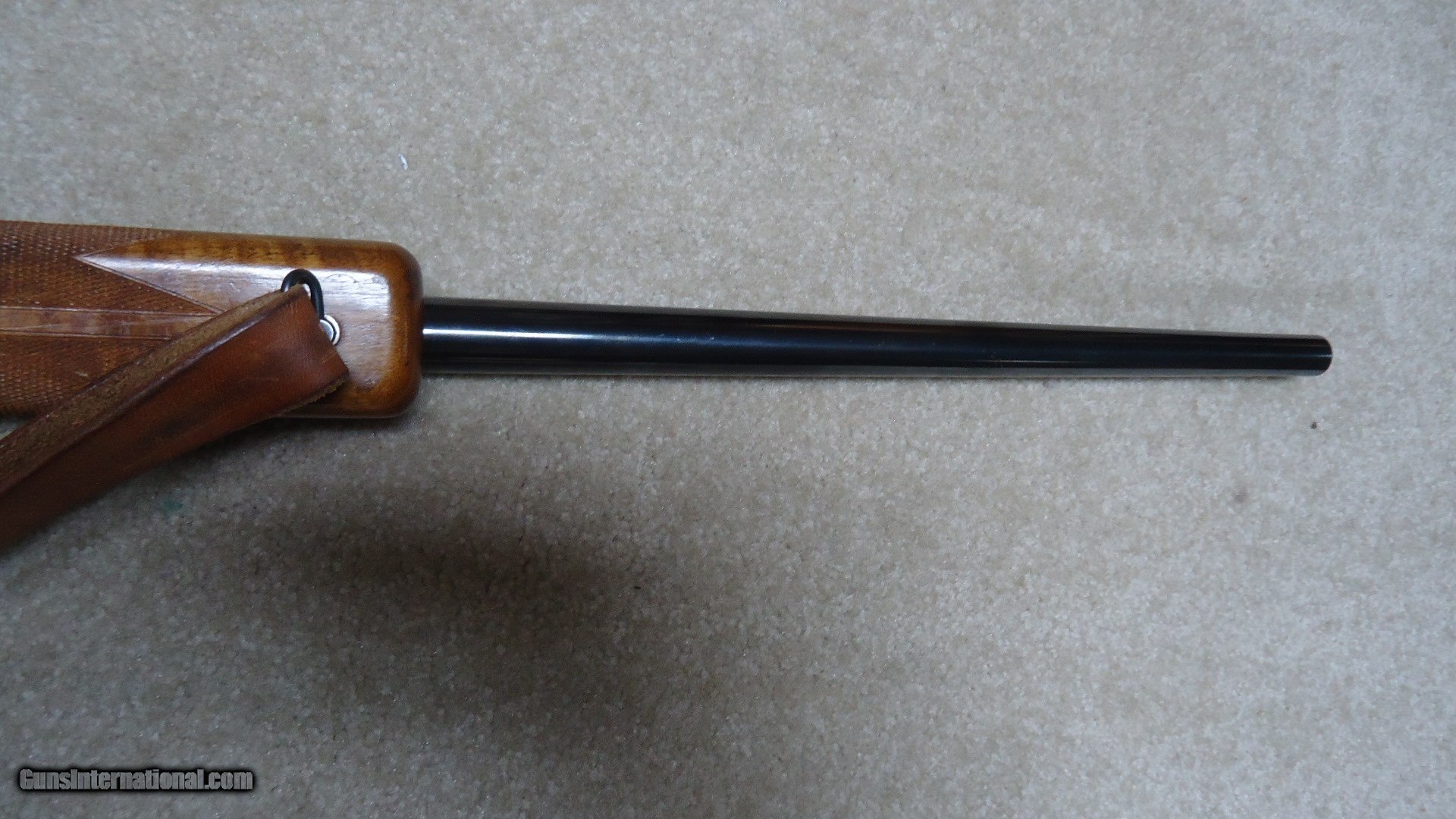 CUSTOM BUILT .22 LONG RIFLE SINGLE SHOT ON A BEAUTIFUL ORIGINAL CASE ...