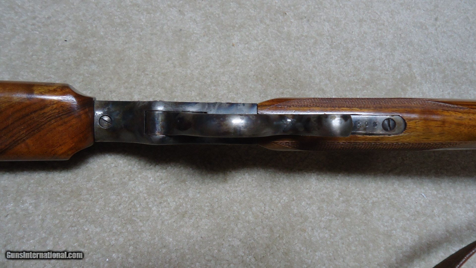 CUSTOM BUILT .22 LONG RIFLE SINGLE SHOT ON A BEAUTIFUL ORIGINAL CASE ...