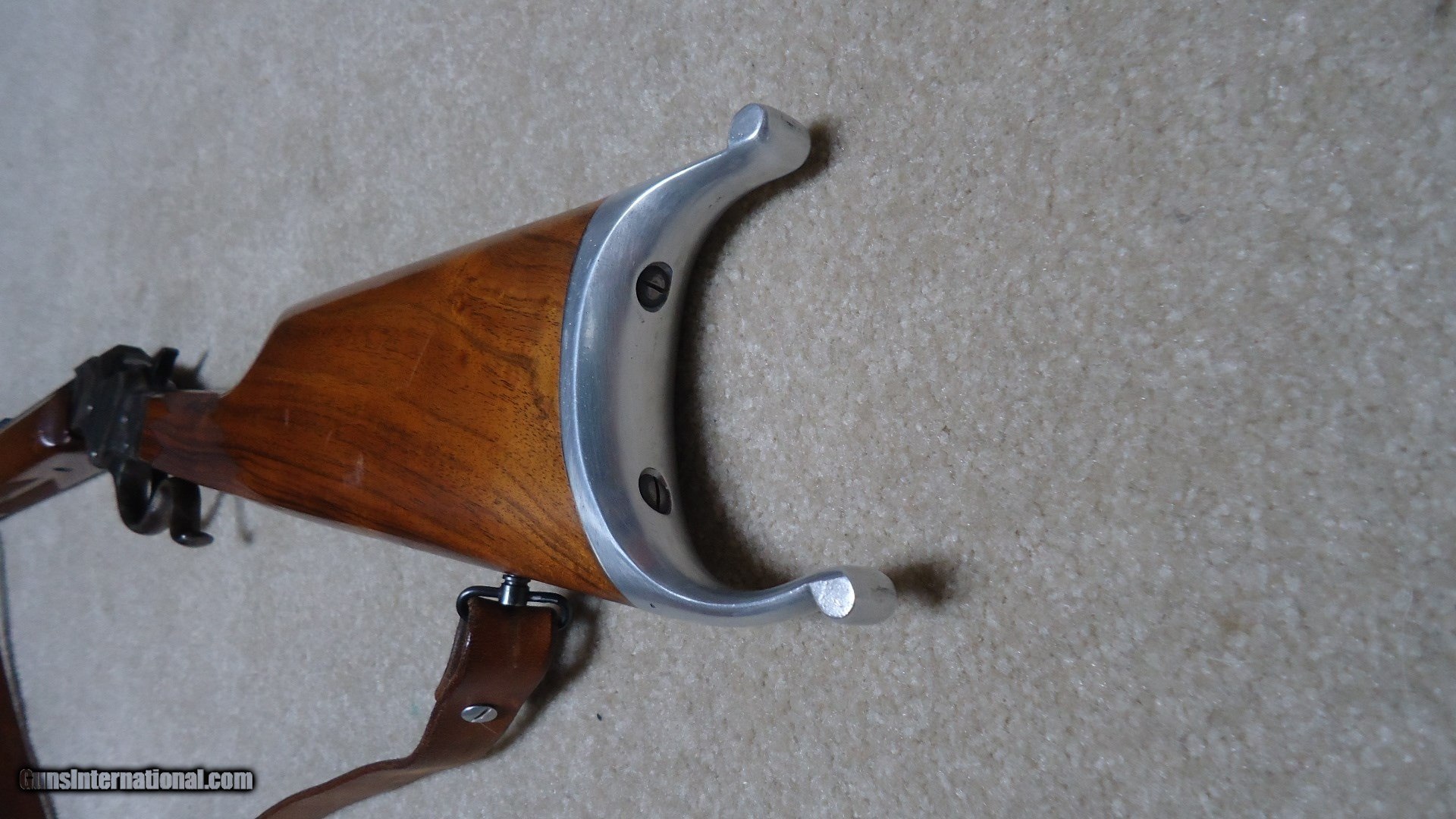 CUSTOM BUILT .22 LONG RIFLE SINGLE SHOT ON A BEAUTIFUL ORIGINAL CASE ...