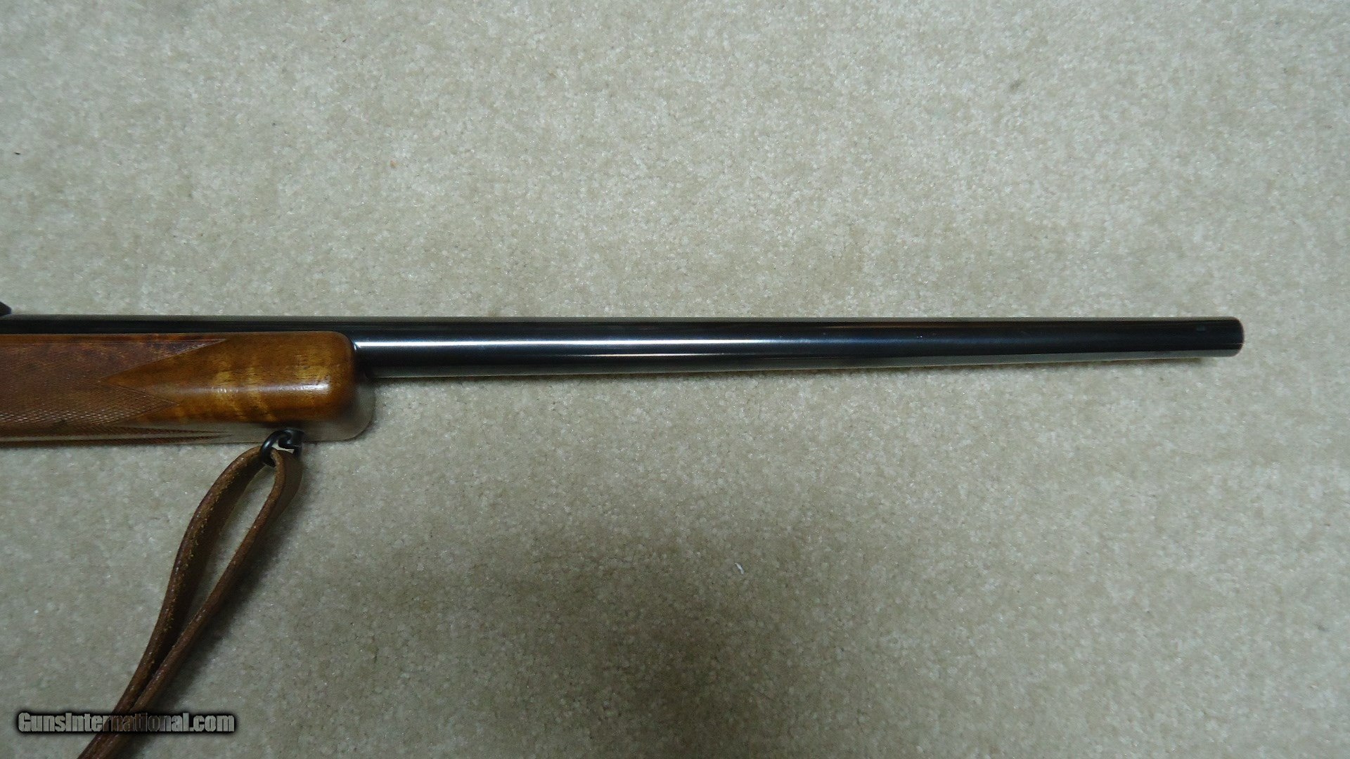 CUSTOM BUILT .22 LONG RIFLE SINGLE SHOT ON A BEAUTIFUL ORIGINAL CASE ...