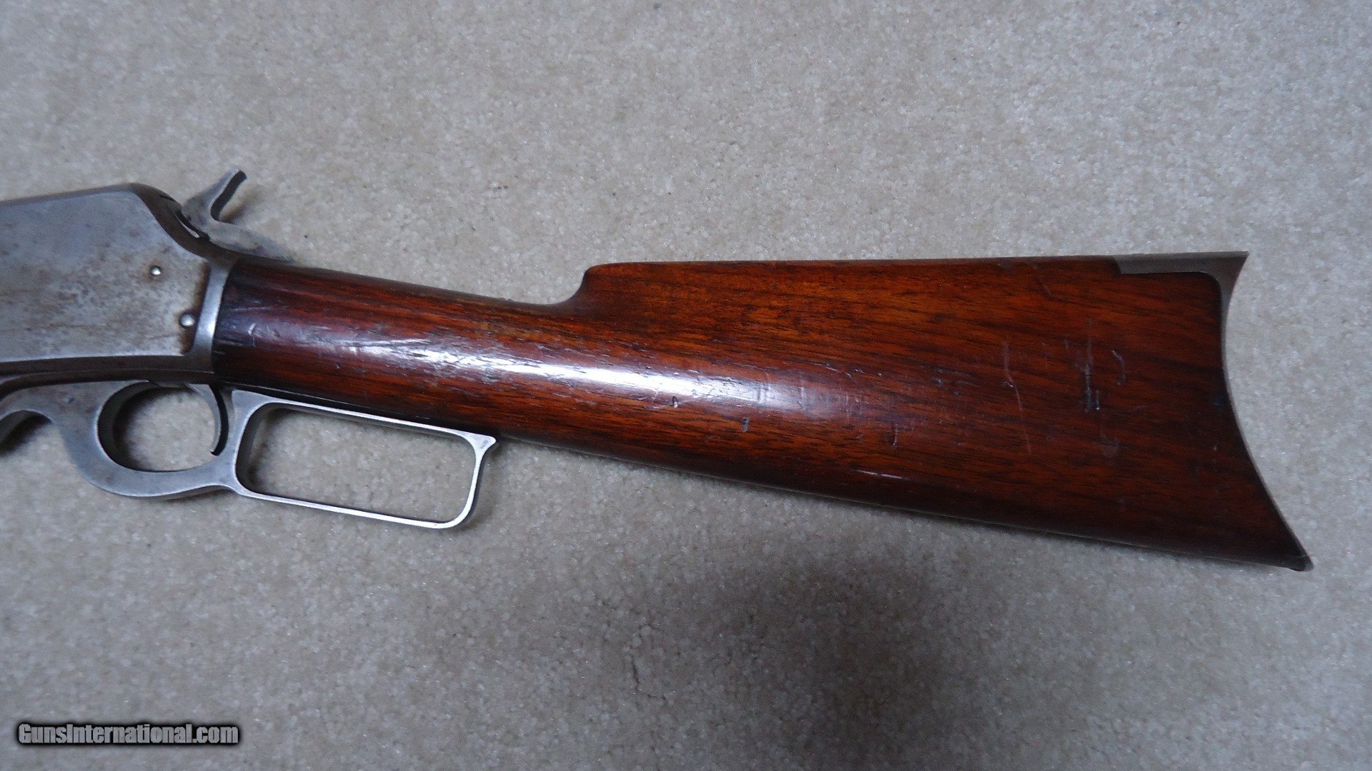 MARLIN MODEL 1895 .40-65 OCTAGON RIFLE, #138XXX, MADE 1896.