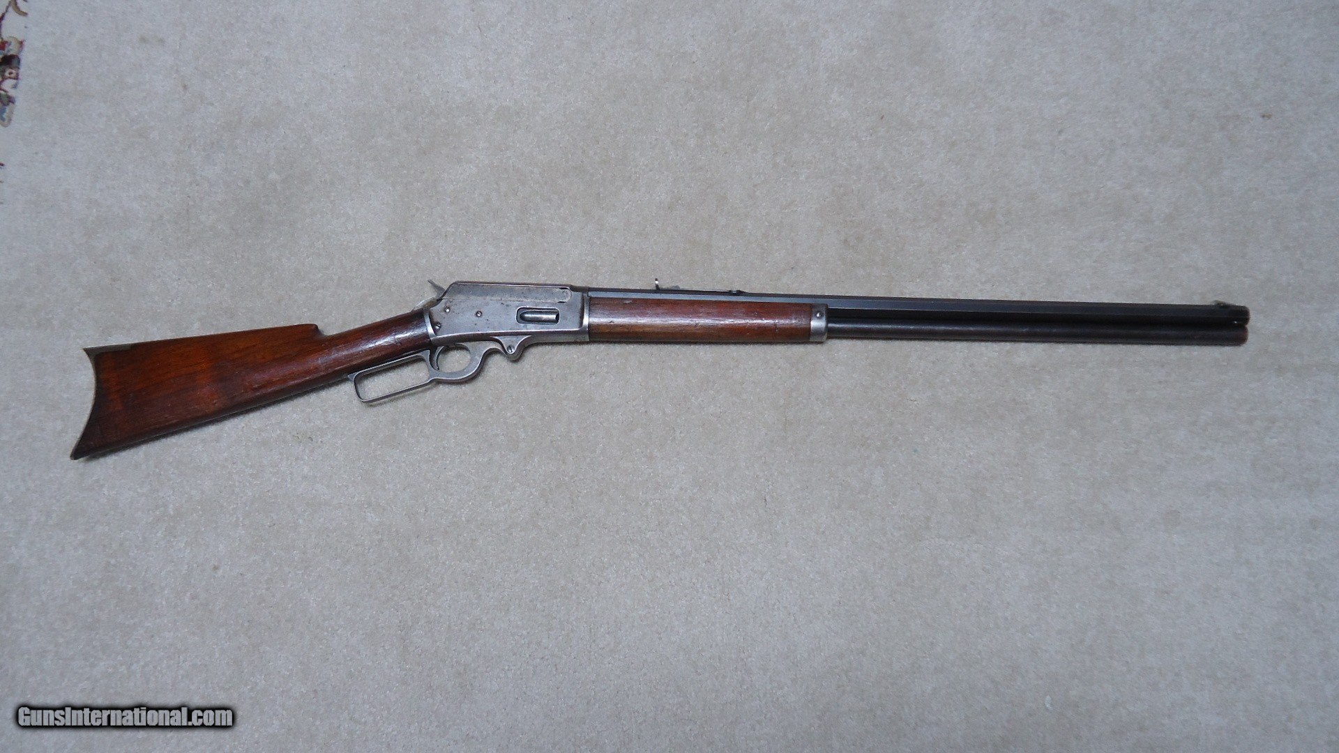 MARLIN MODEL 1895 .40-65 OCTAGON RIFLE, #138XXX, MADE 1896.