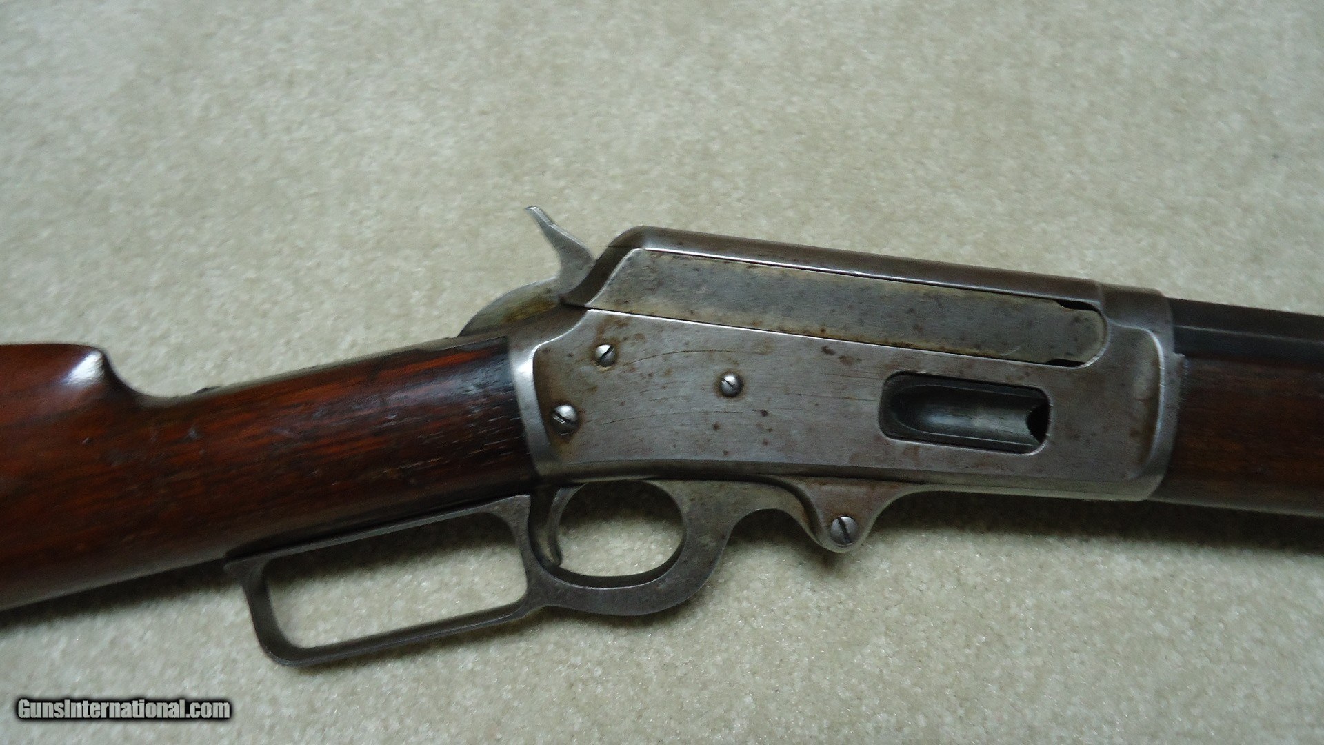 MARLIN MODEL 1895 .40-65 OCTAGON RIFLE, #138XXX, MADE 1896.