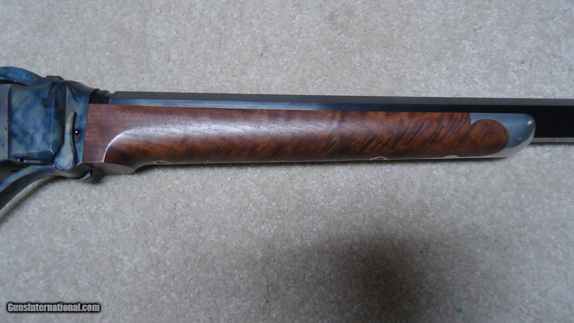 STUNNING, VERY FANCY SHILOH SHARPS .45-70 SADDLE RIFLE WITH 30" HEAVY ...